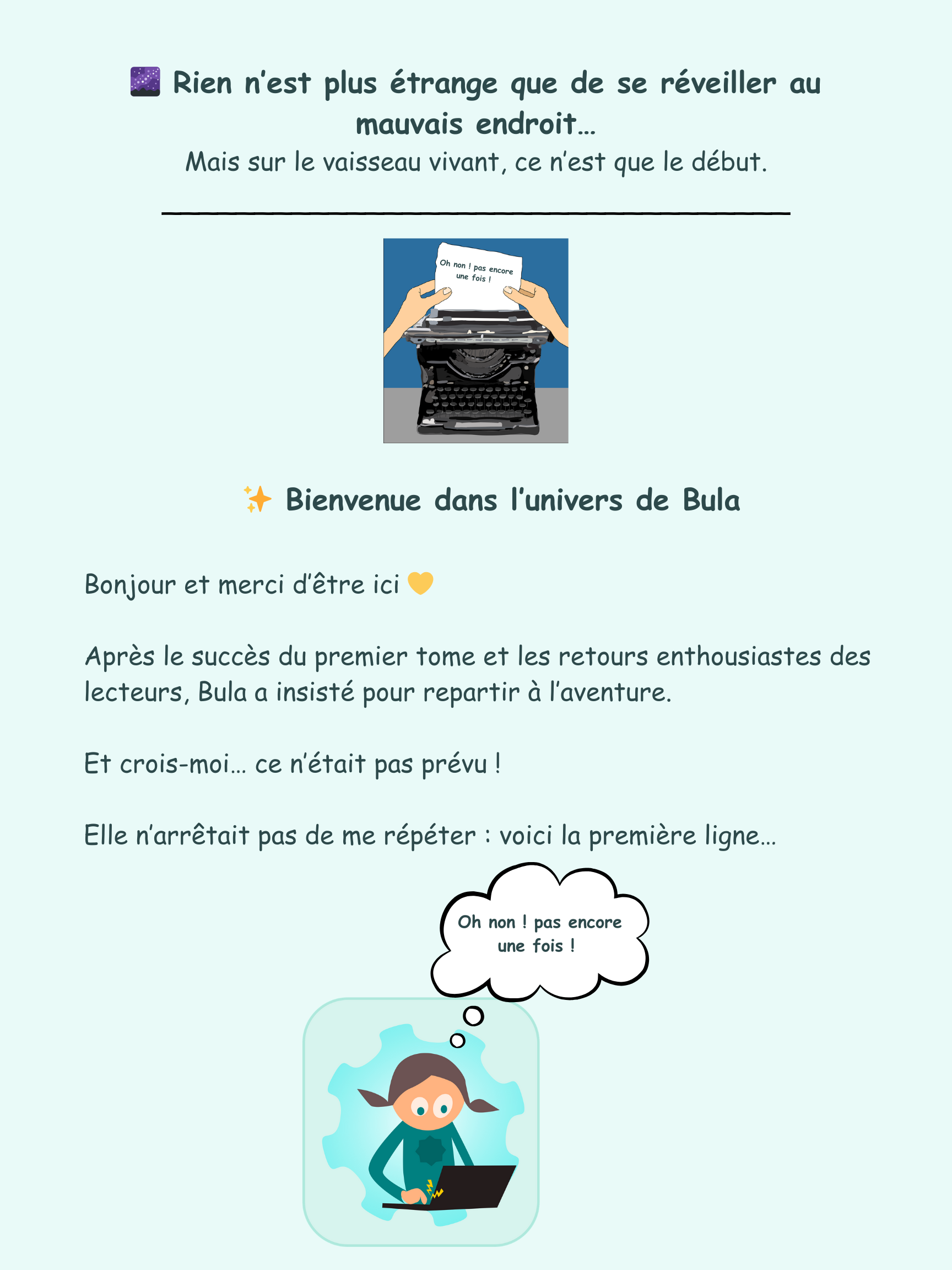 Bula est de retour pour un Tome 2