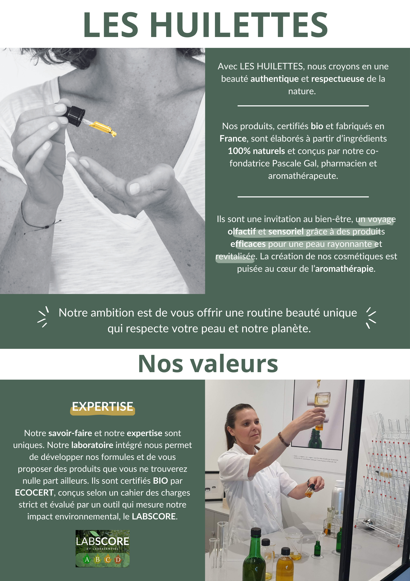 LES HUILETTES & LA PLANÈTE