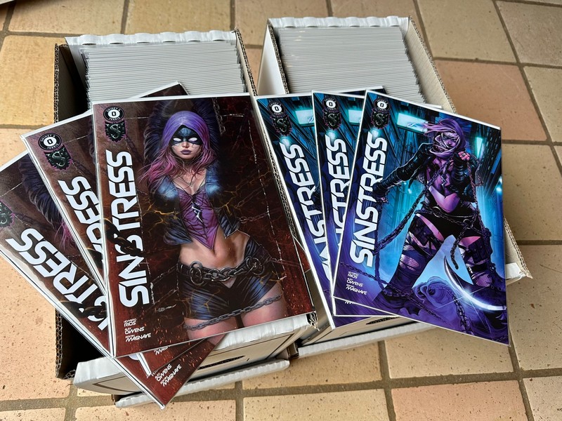 Découvrez SINSTRESS #0, le comics nouvelle génération ! - Ulule