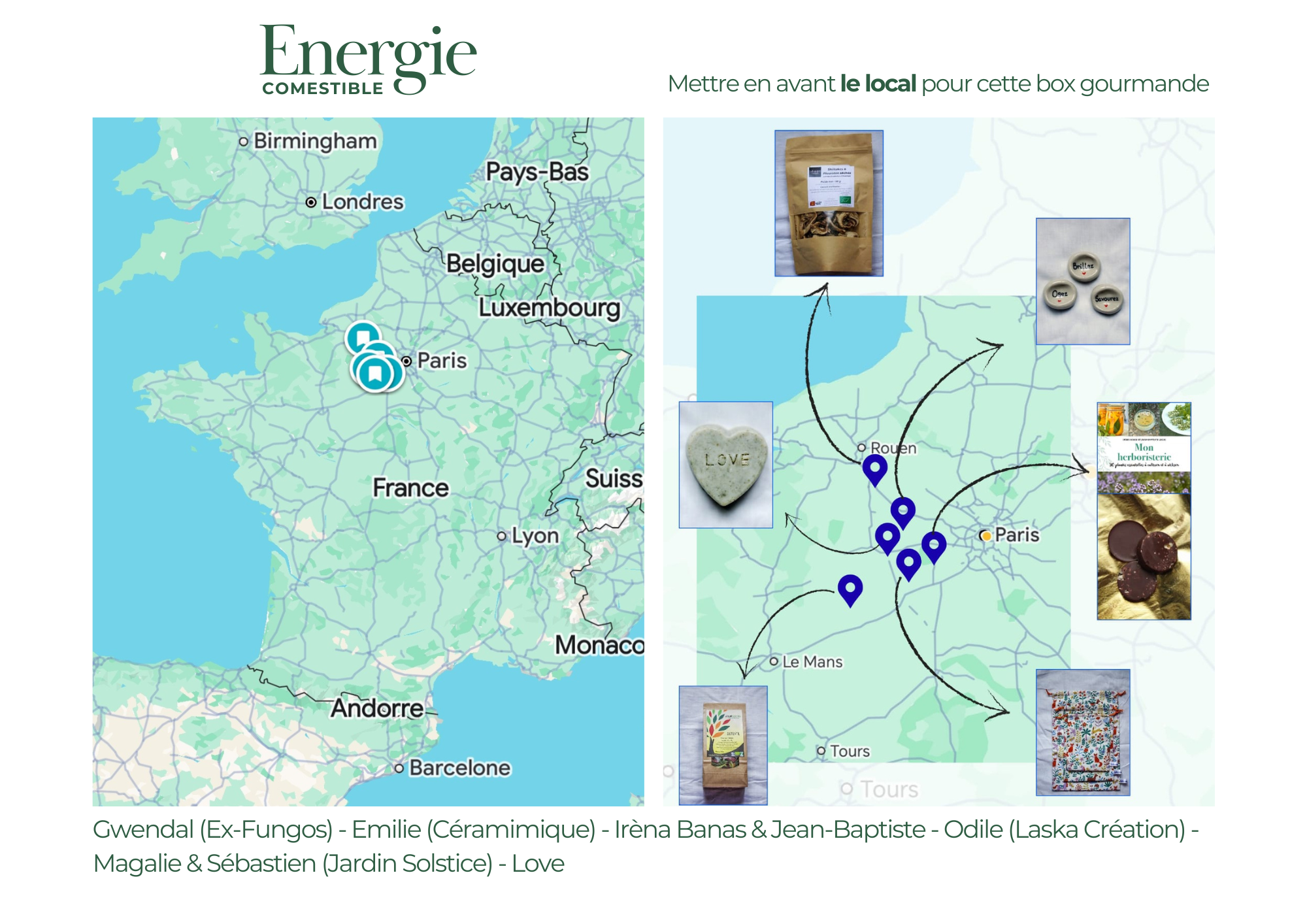 Box gourmande bien-être, édition Noël 2025