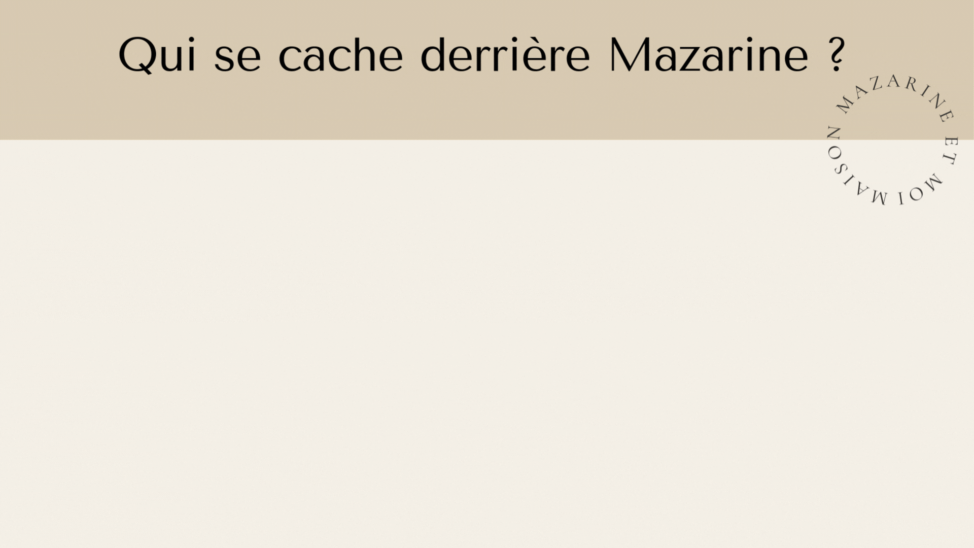 Maison Mazarine - Révolution parentale - Ulule