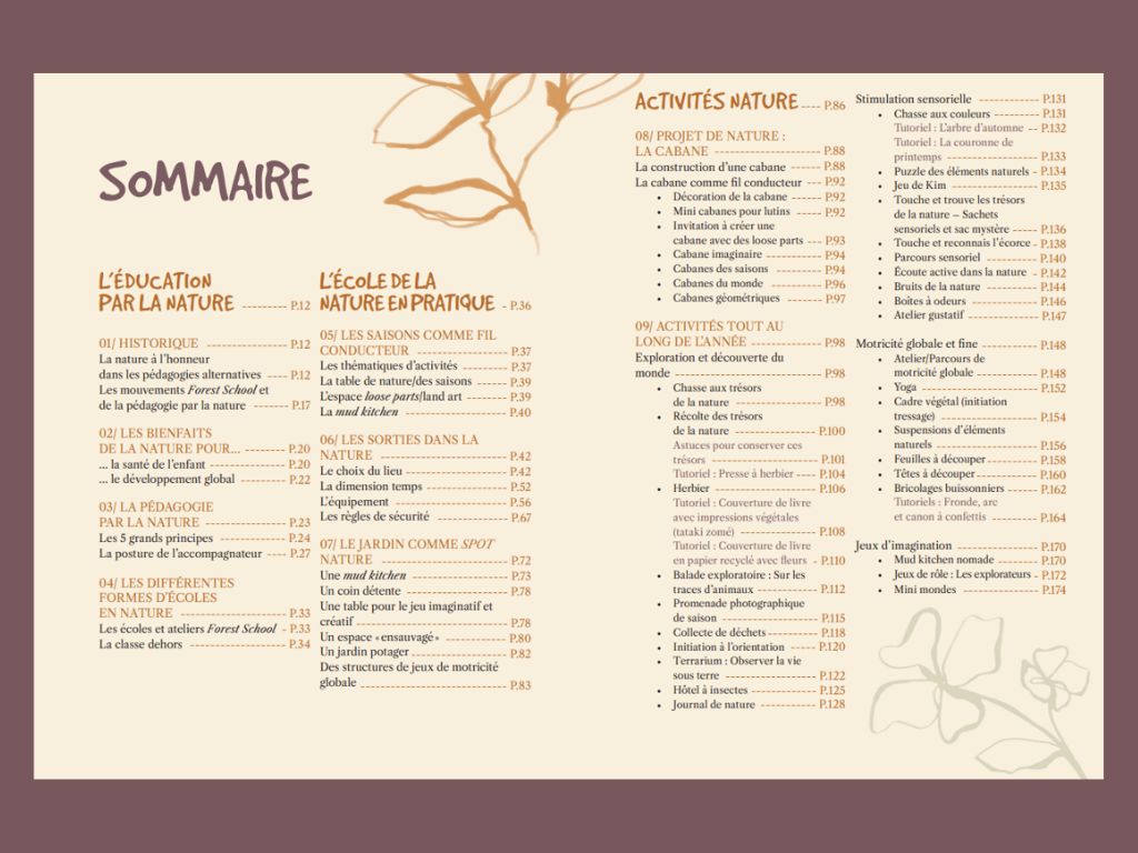 L'école de la nature