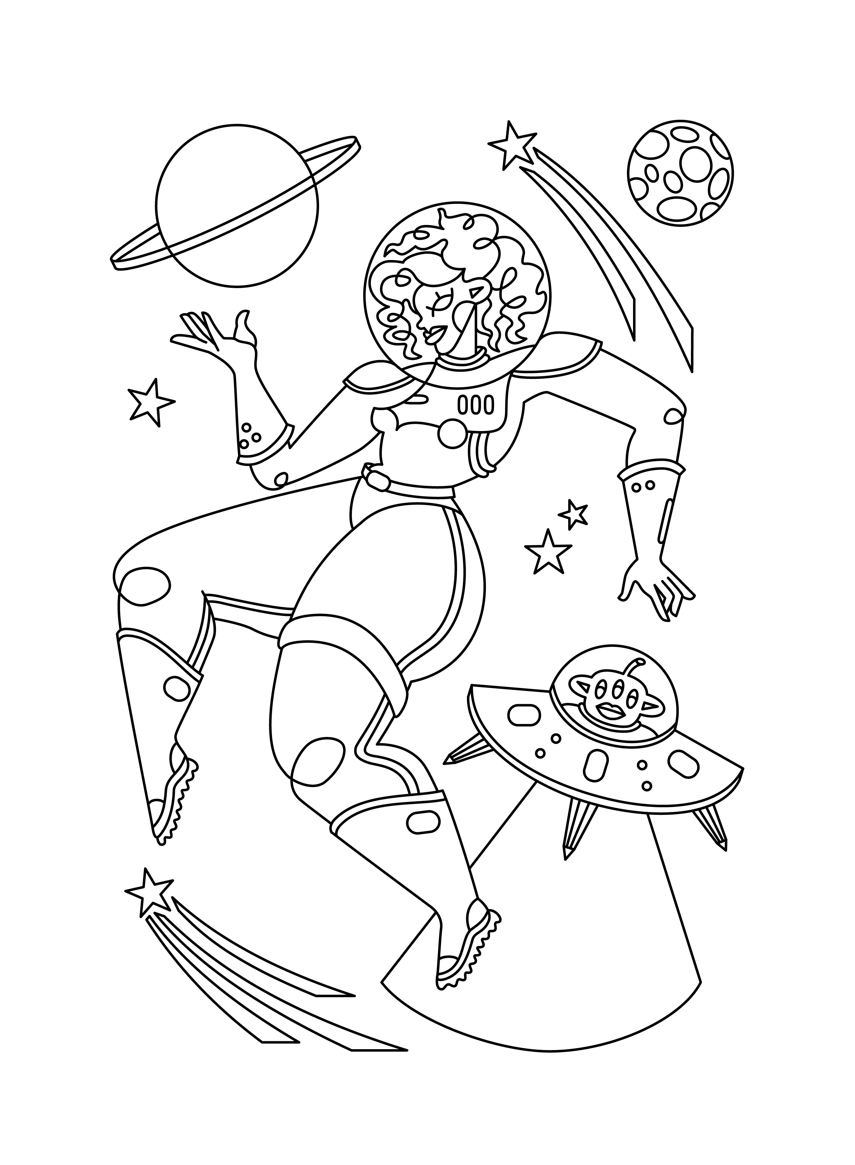 Carnet de coloriage d'Amazones