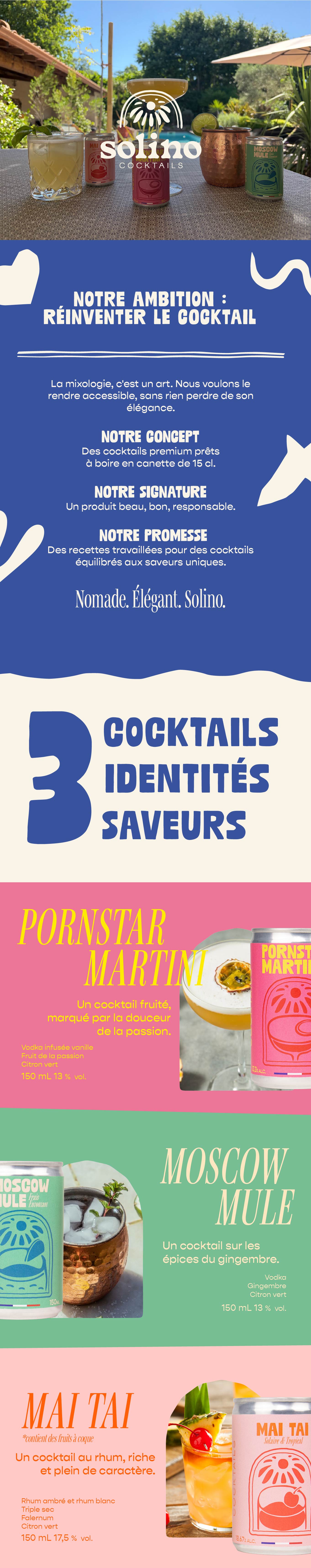 Solino Cocktails