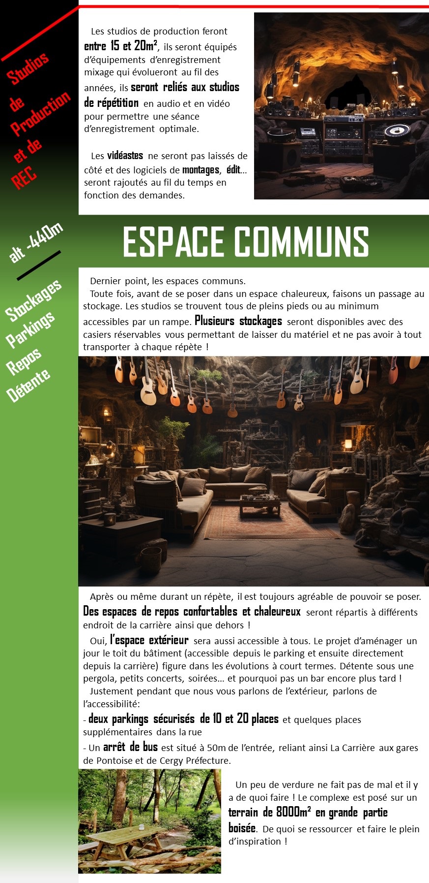 La Carrière, complexe de musique Pontoisien, Val d'Oise