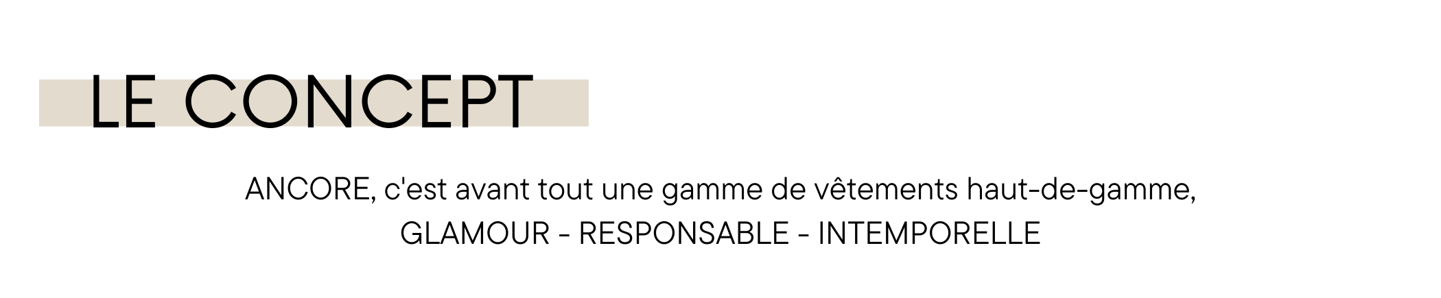 DIRECTION ANCORE - Ulule