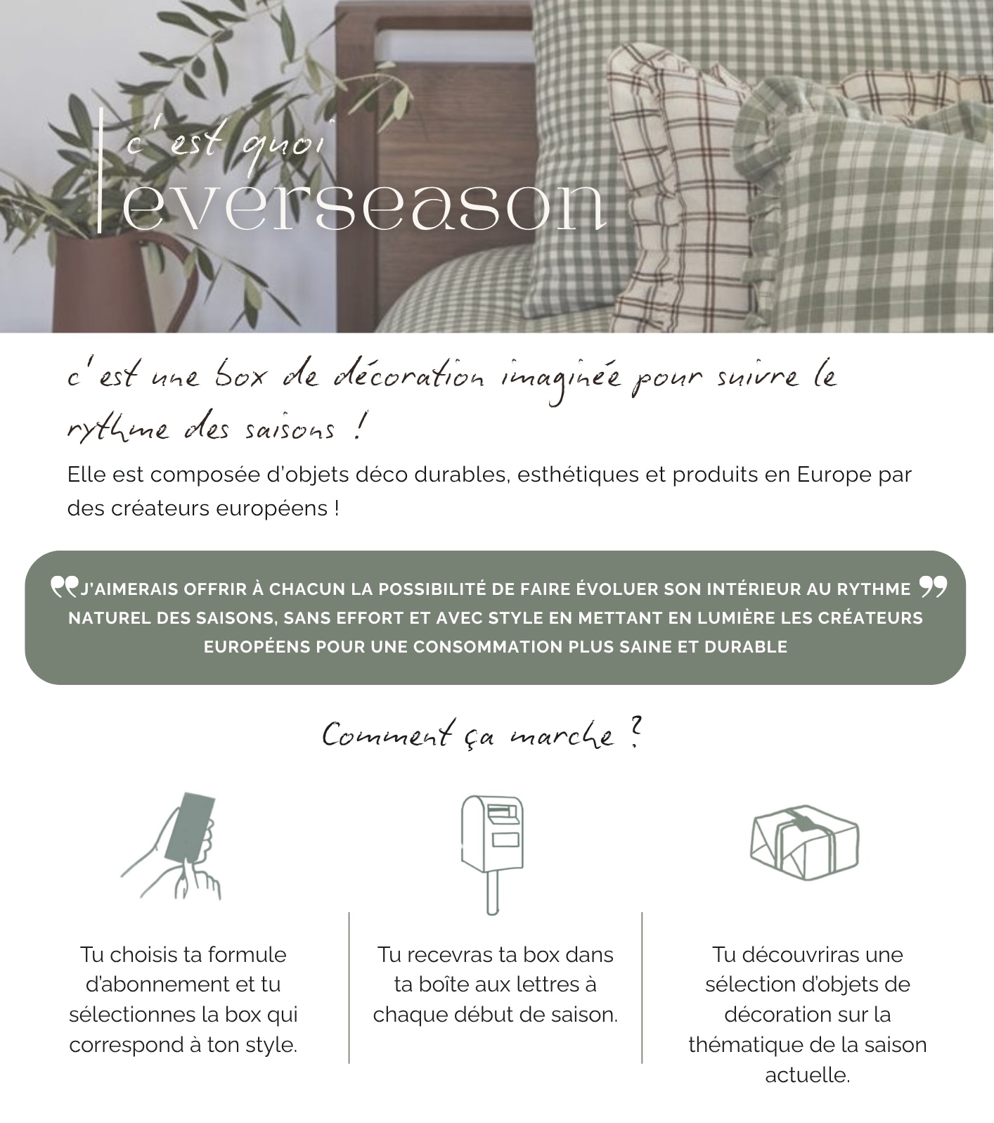 Everseason - La box déco saisonnière et éthique