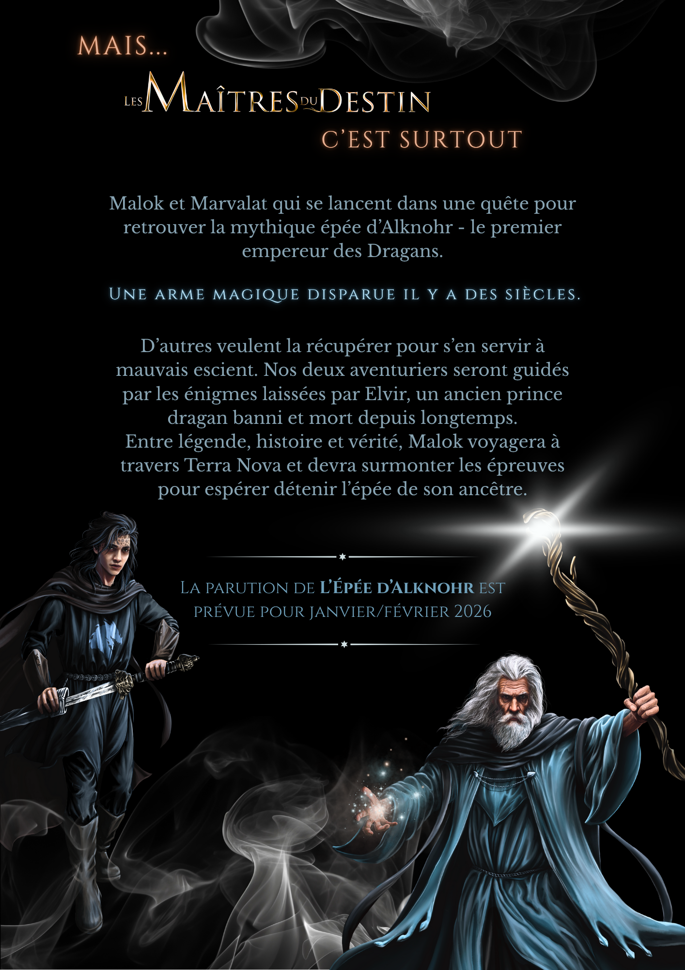 Les Maîtres du Destin - T1 : L'Épée d'Alknohr - Ulule