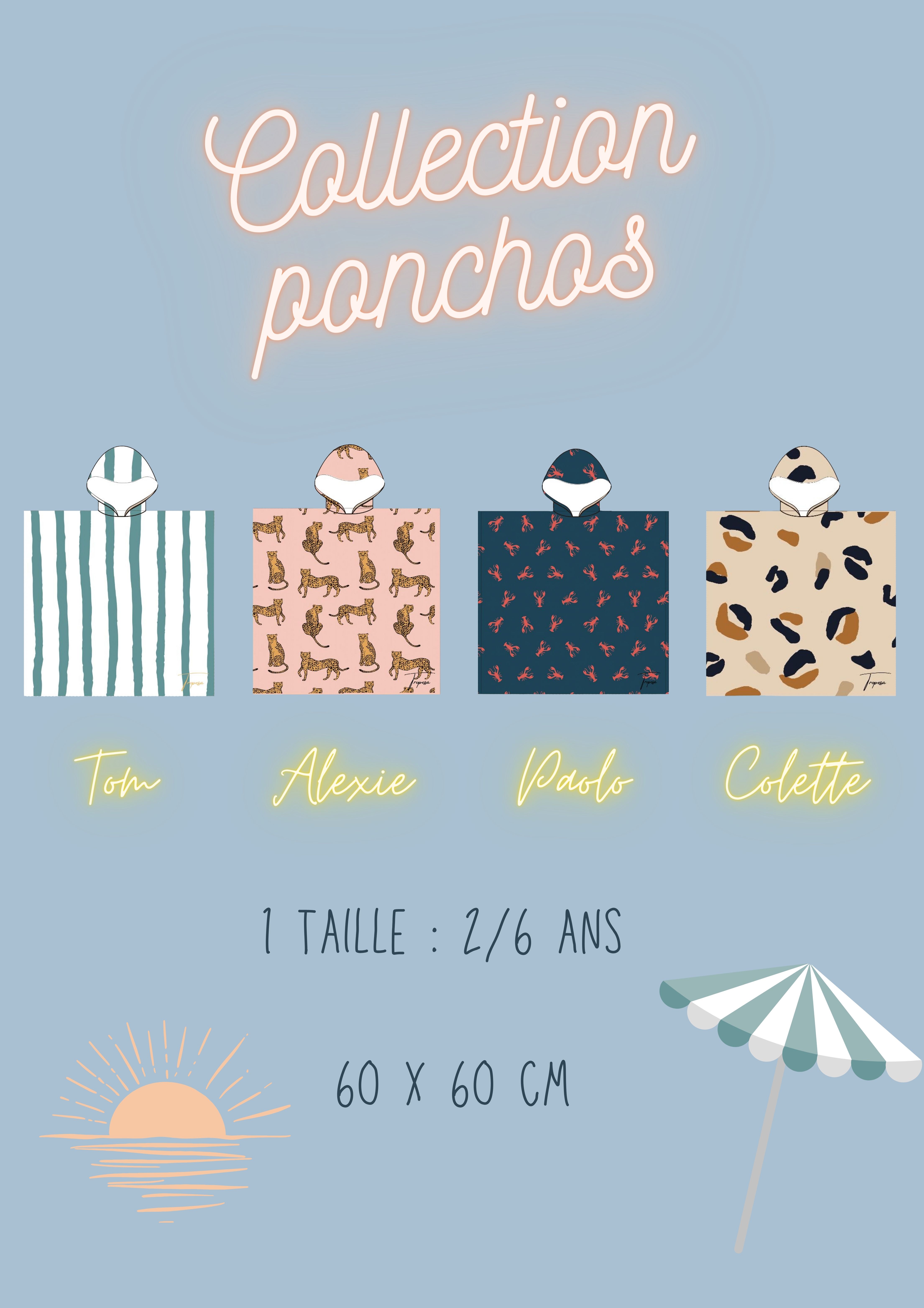 La serviette et le poncho écologiques - Tropesa