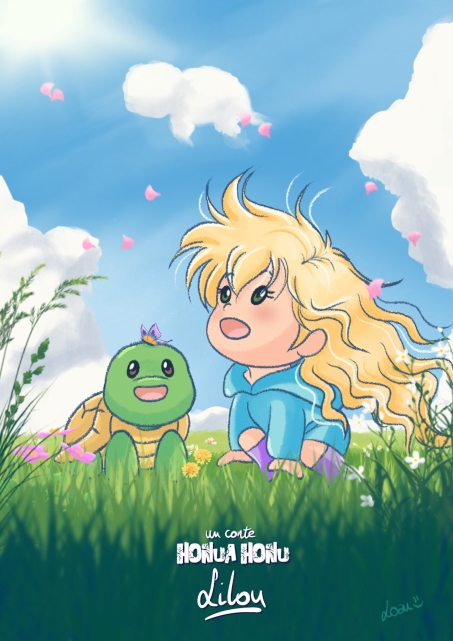 Un livre de conte Honua Honu - Lilou - Ulule