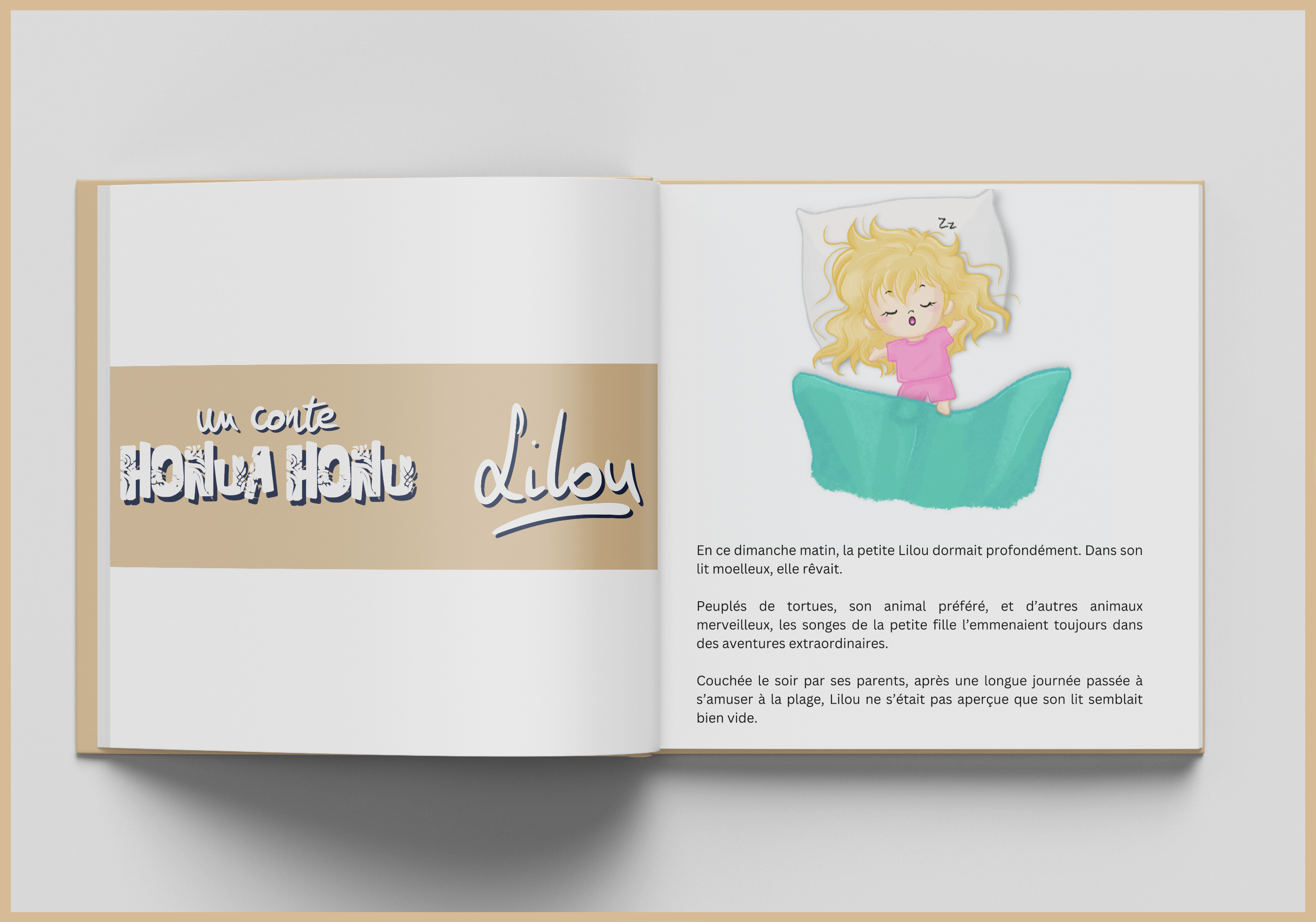 Un livre de conte Honua Honu - Lilou - Ulule