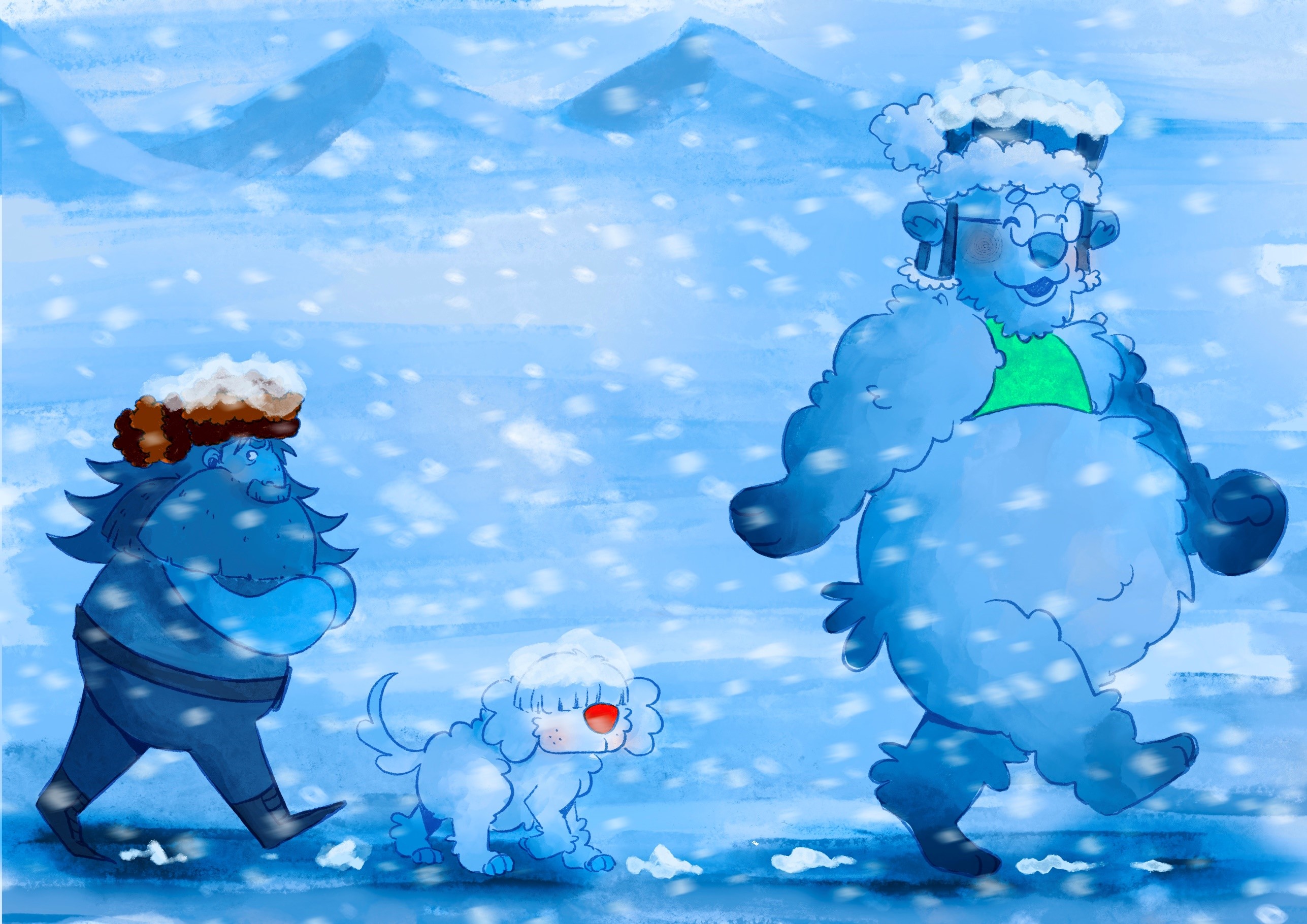 Oumana, le vieux trappeur