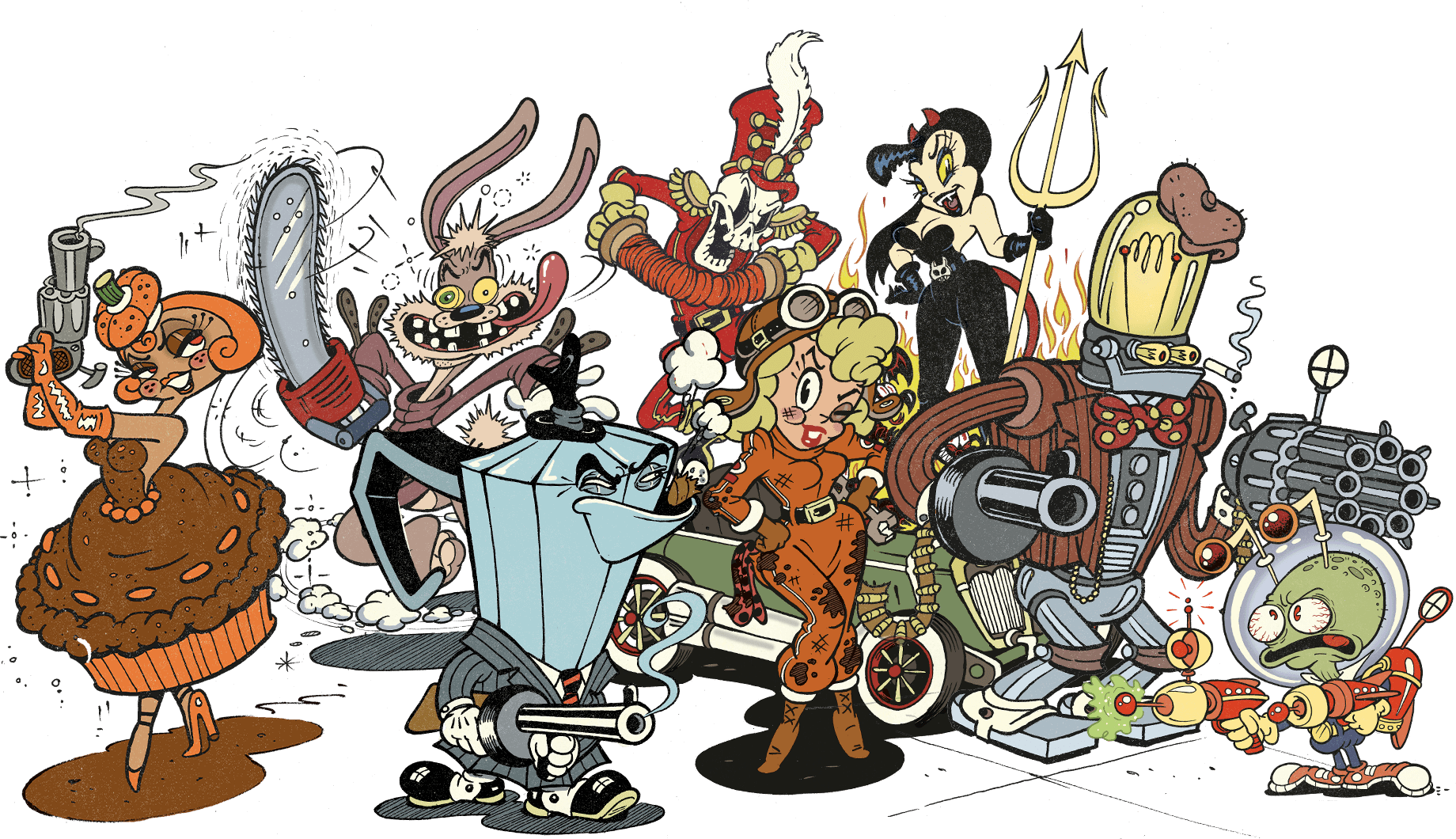 Helluva Town - Le jeu de rôle des toons gangsters ! - Ulule