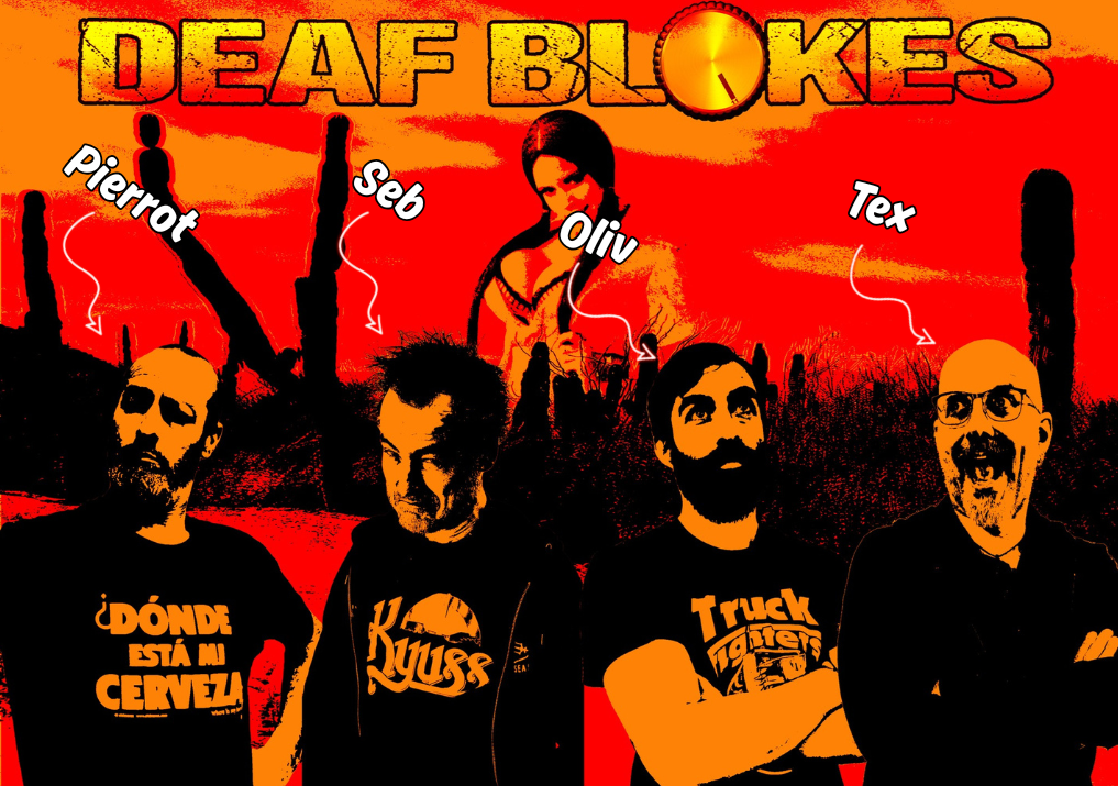 Merci à tous ! Finançons le 2ème album de Deaf Blokes ! - Ulule