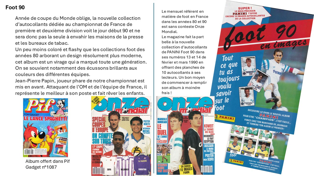 L'histoire de PANINI en France dans les années 80 et 90 - Ulule