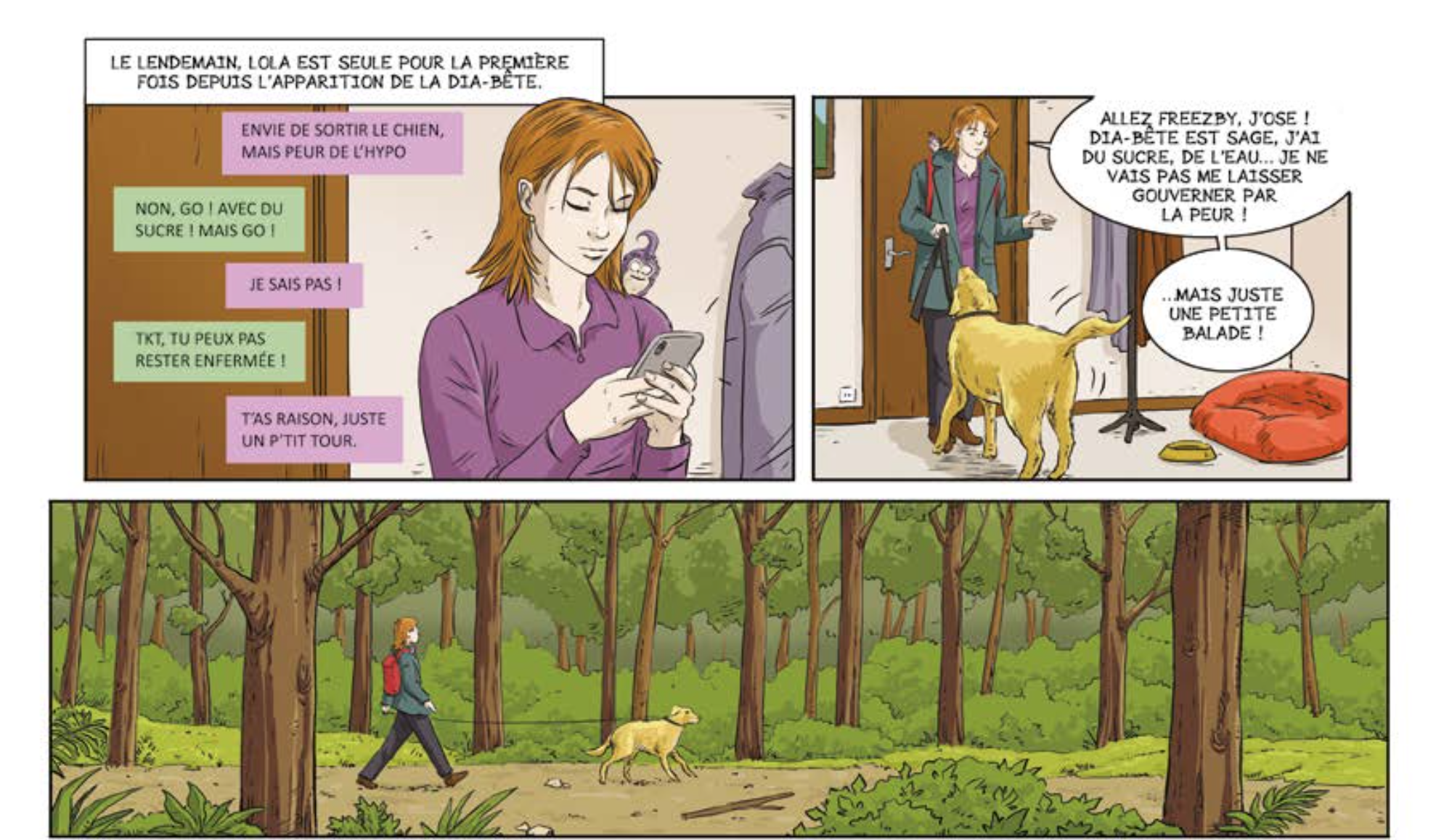 Une BD pour croquer la vie avec, ou malgré, le "Dia-Bête" ! - Ulule