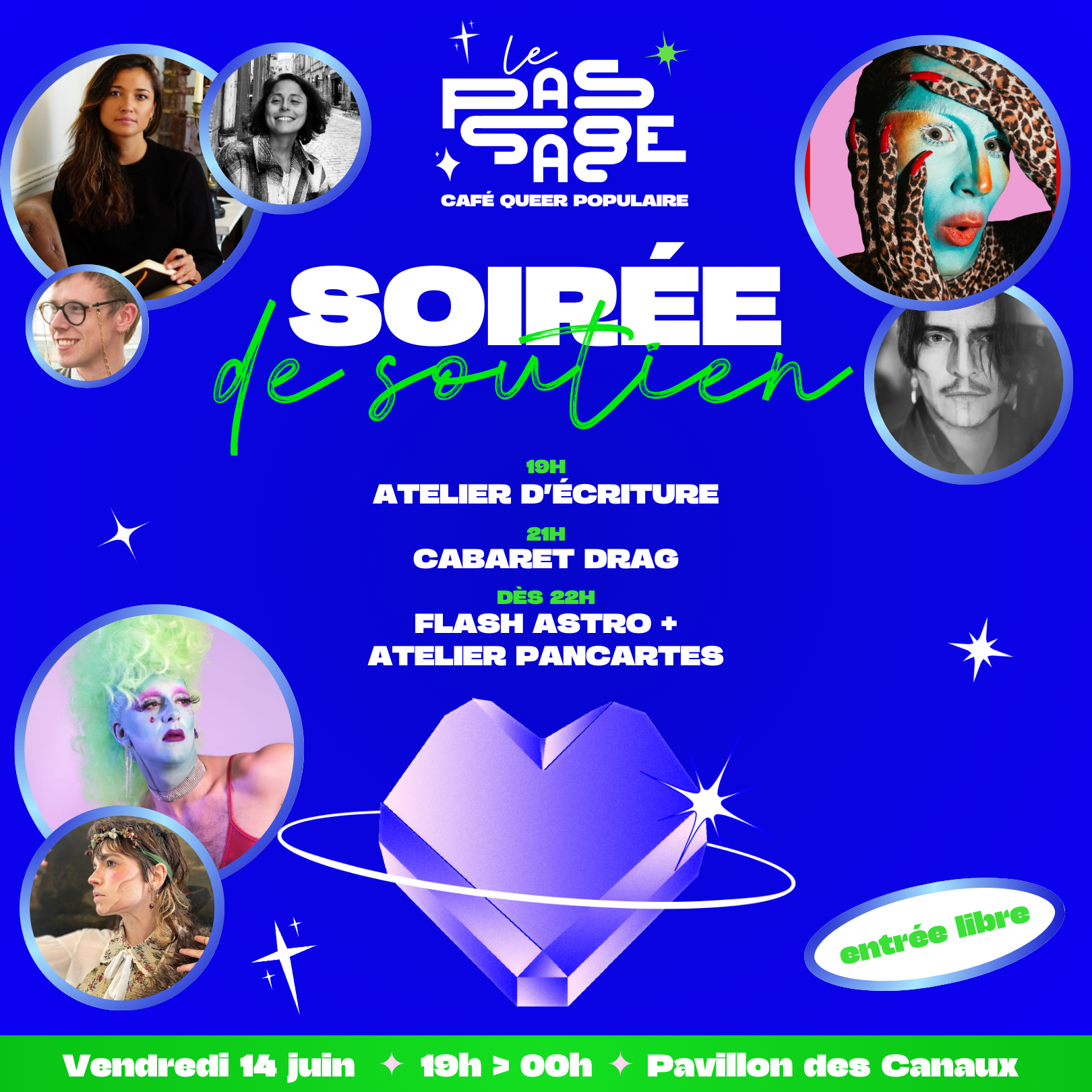 Créons Le Passage 1er café queer populaire - Ulule