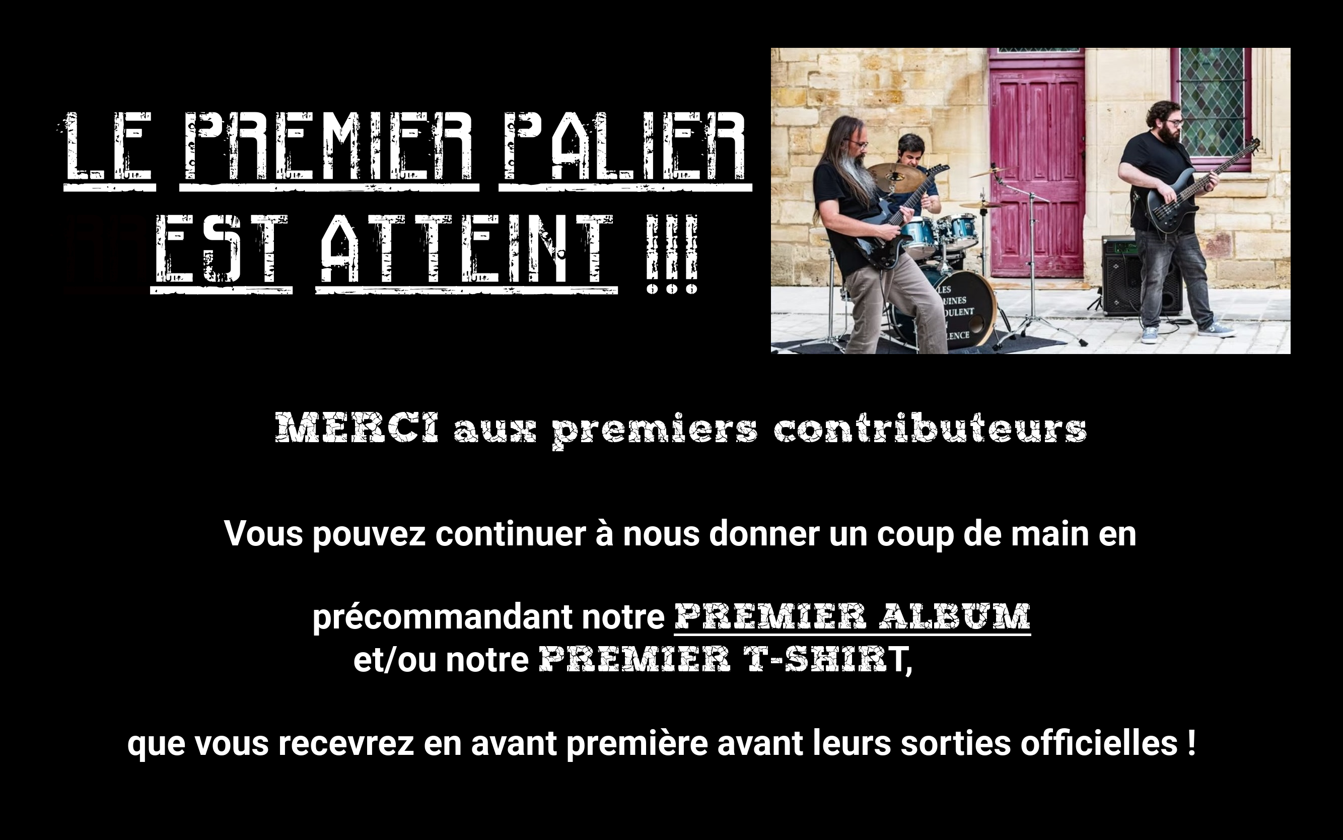 Nouveauté rock français - LES RUINES COULENT EN SILENCE - Ulule