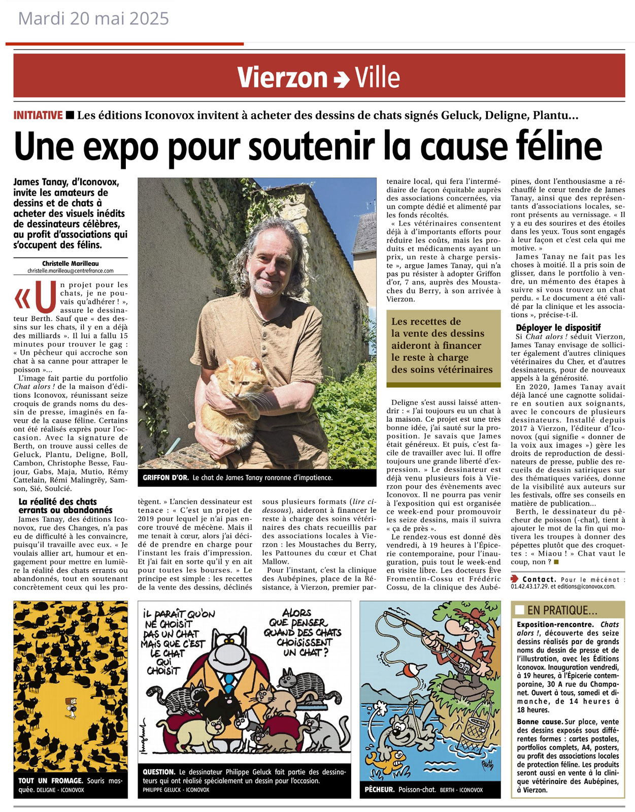 Chats Alors ! De grands artistes pour les petits chats - Ulule