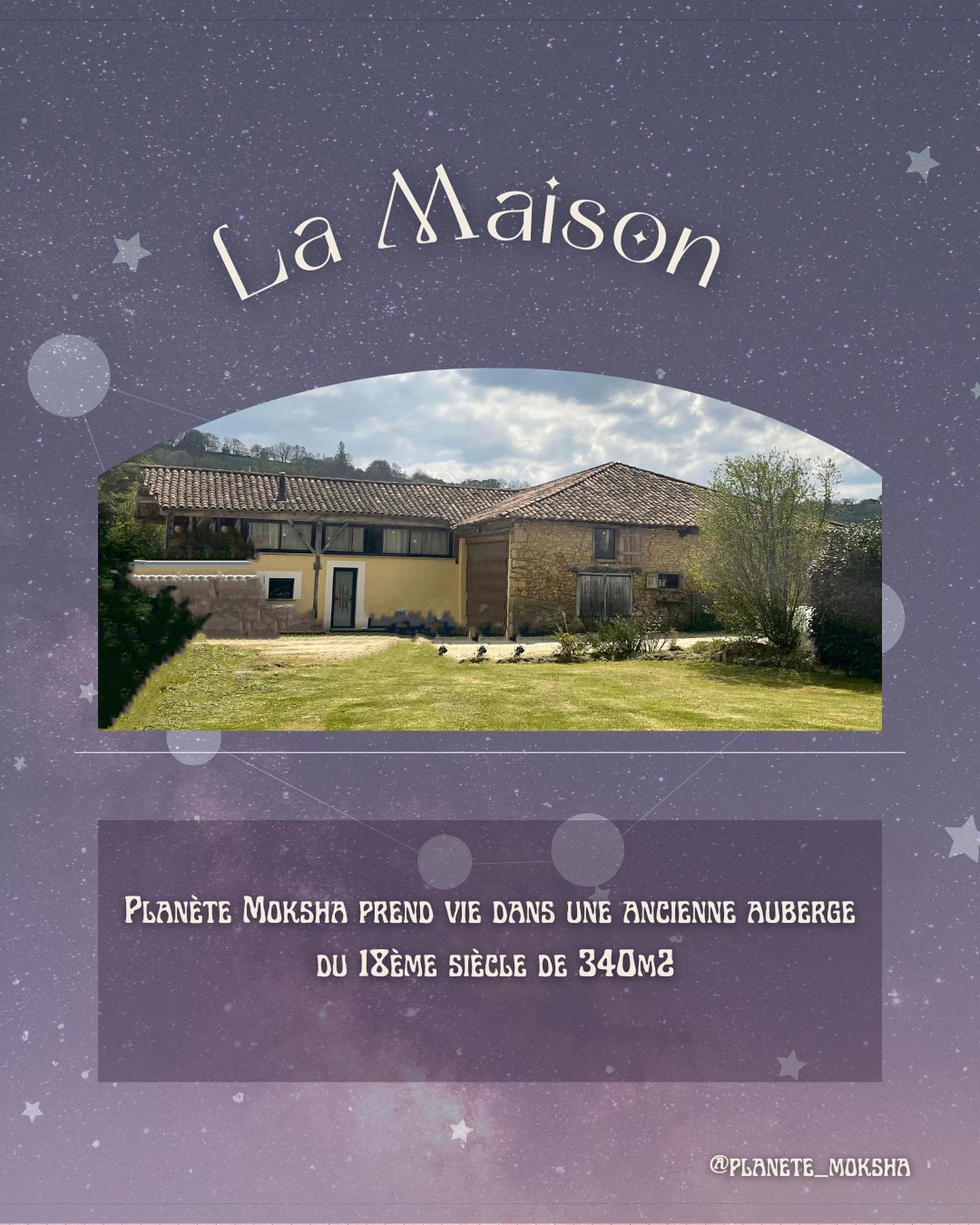 Maison Co-Créative Arts & Bien-être - Planète Moksha - Ulule