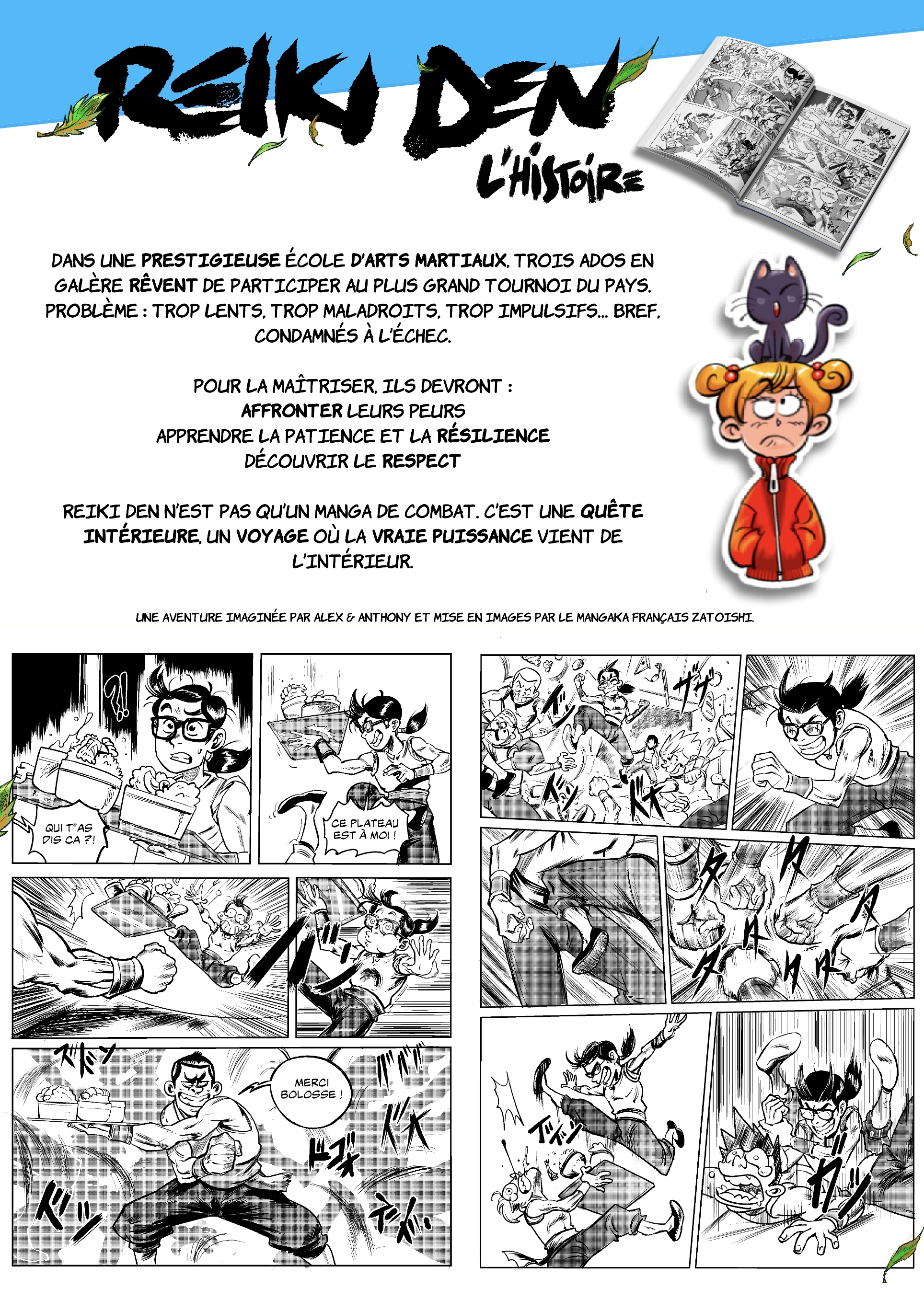 REIKI DEN : Le Manga frappe, l'énergie vibre !🌀
