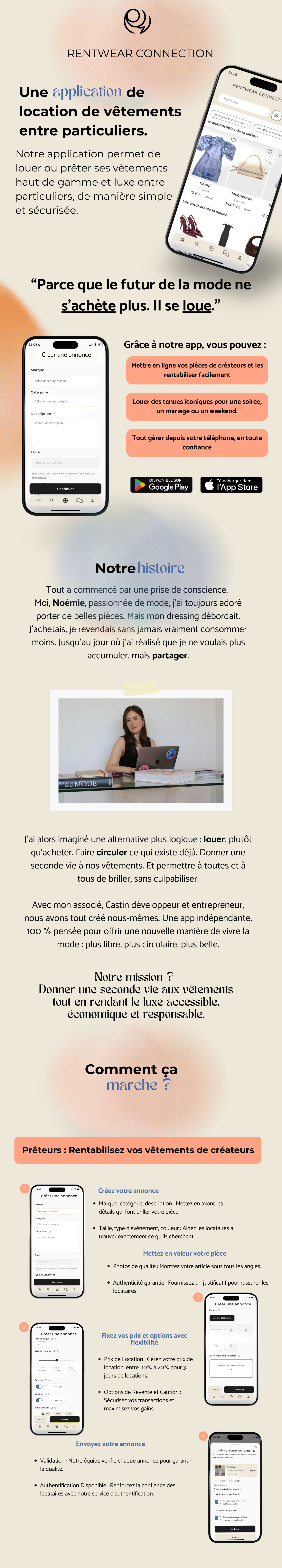 RentWear, l'appli qui fait circuler vos vêtements