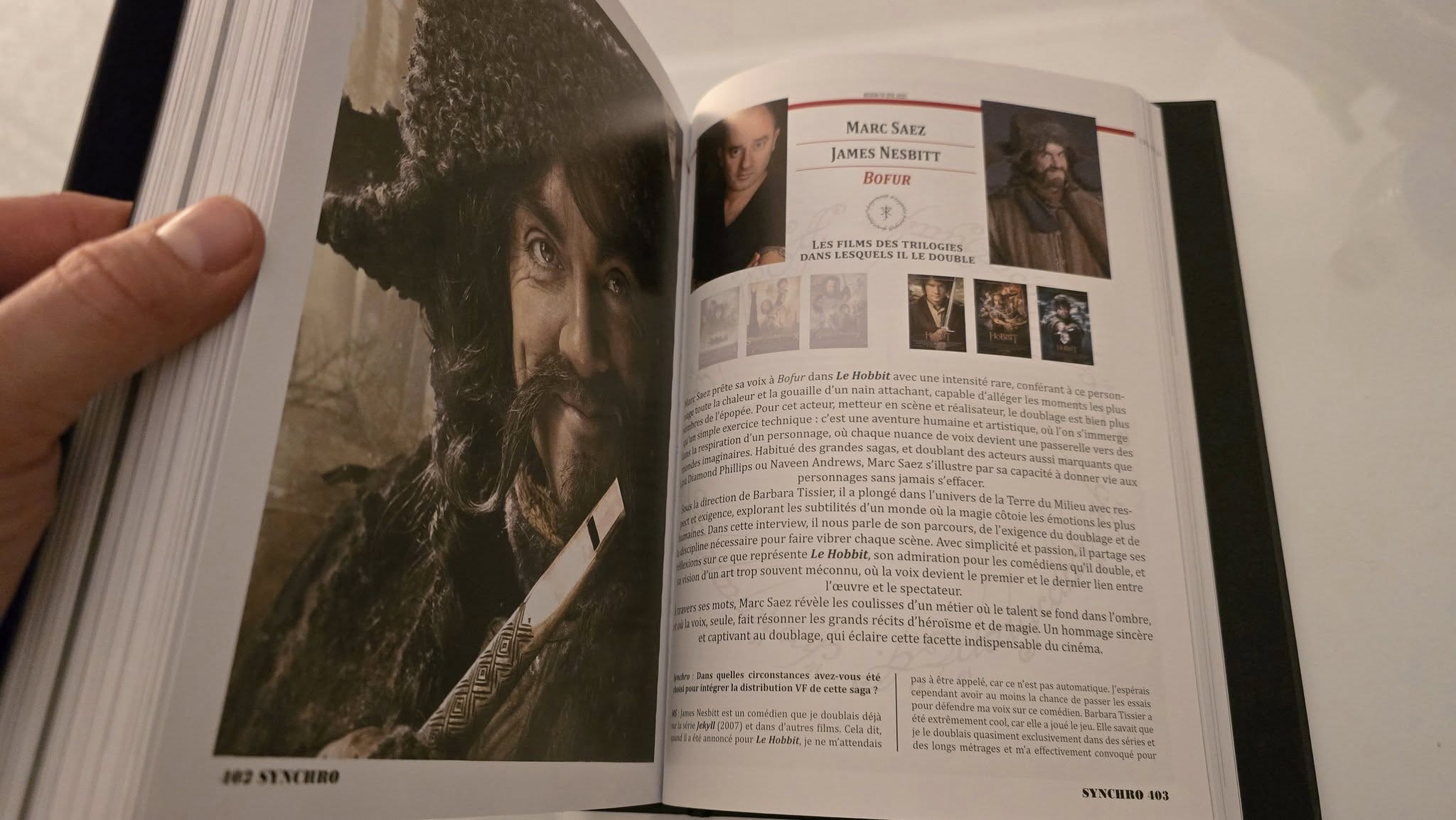 SYNCHRO : Les doublages de la saga de Peter Jackson - Ulule