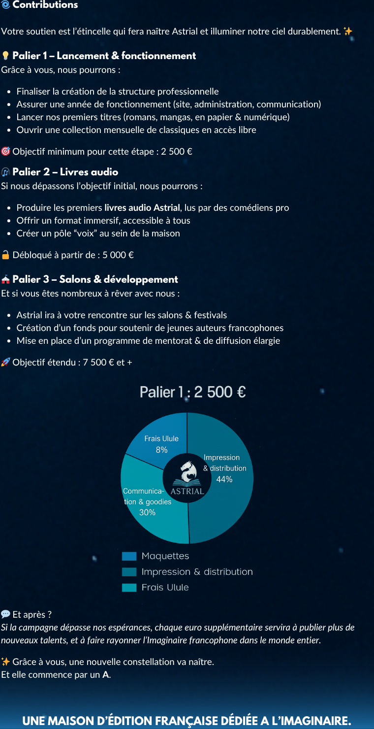 Astrial Éditions prend son envol