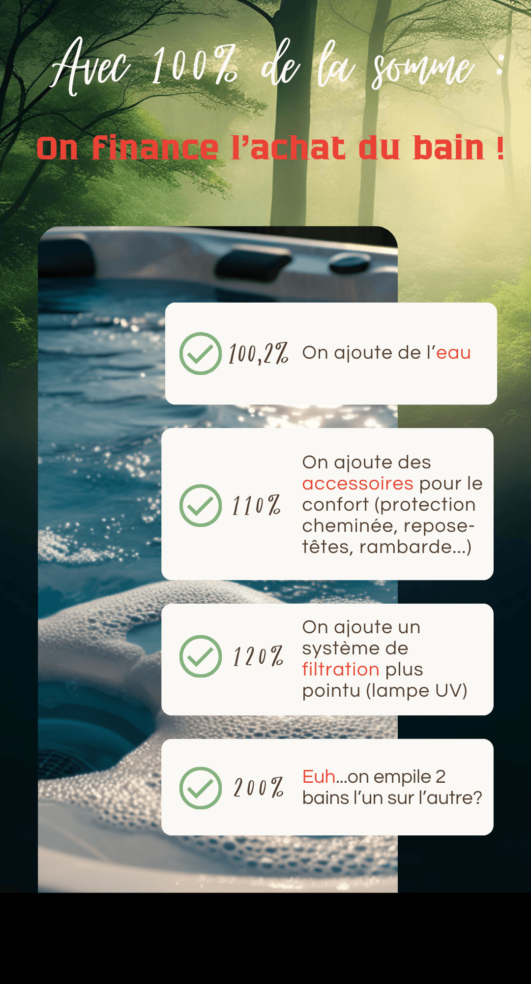 Un BAIN NORDIQUE pour la cabane Retro Betula!