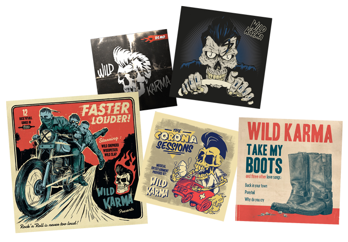 Wild Karma – "Ride for a Fall" (Nouvel album vinyle/CD)