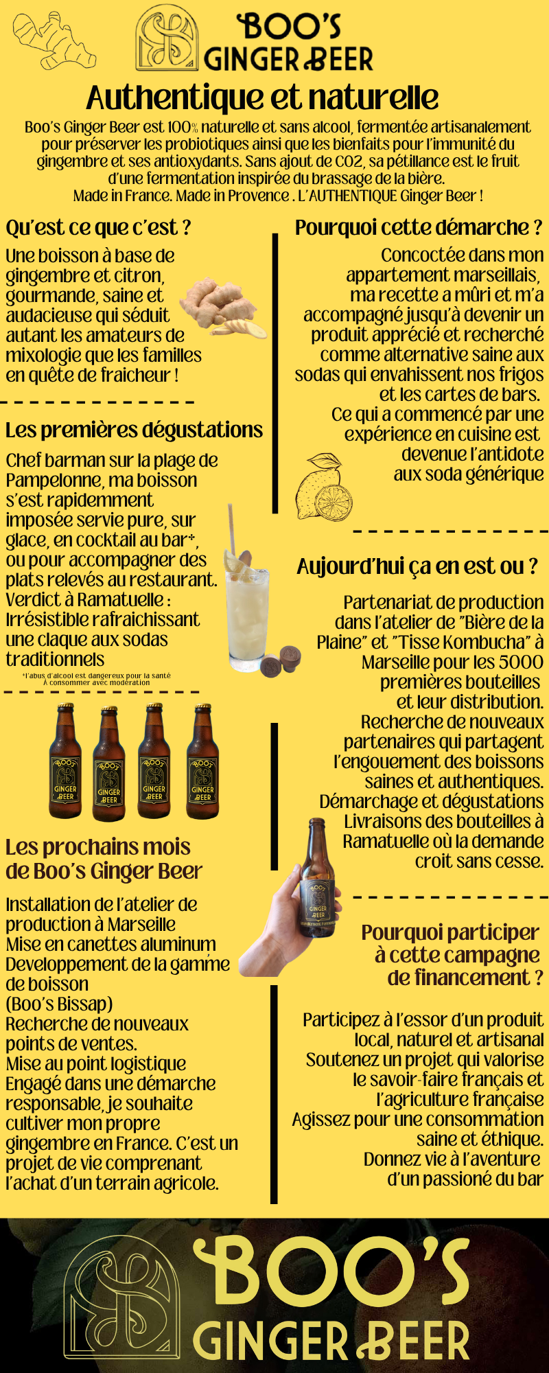 Drinks and Dreams, BOO'S GINGER BEER