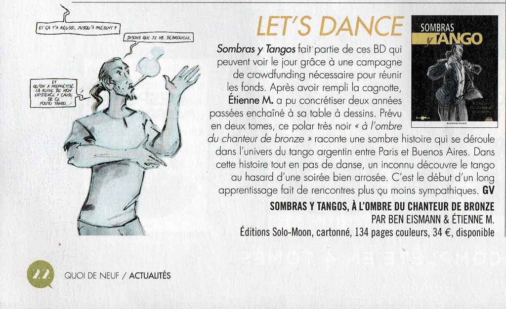 Sombras Y Tango - T 2 - Ulule