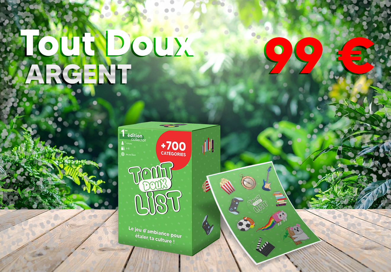 Tout Doux List : Le jeu d'ambiance pour étaler ta culture ! - Ulule