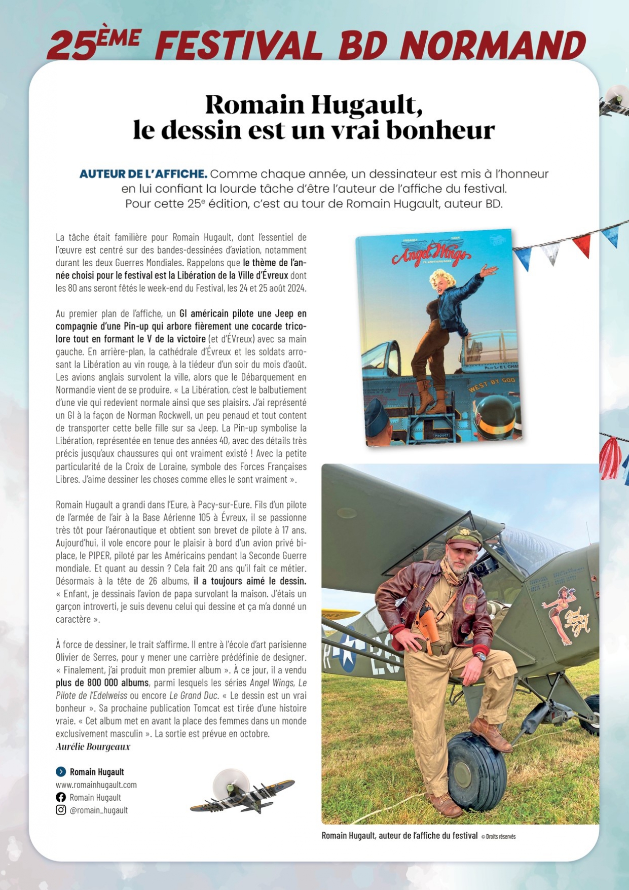 Festival BD d'Evreux les 24 et 25 août 2024