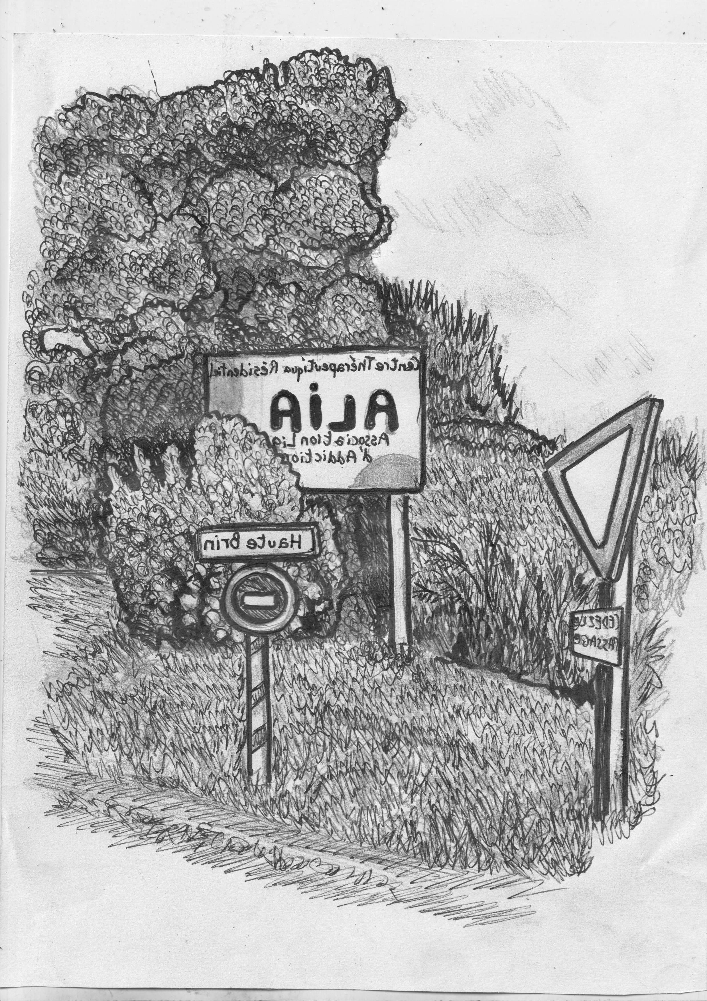 Les Chemins de l'addiction - BD reportage dessinée - ALIA 49