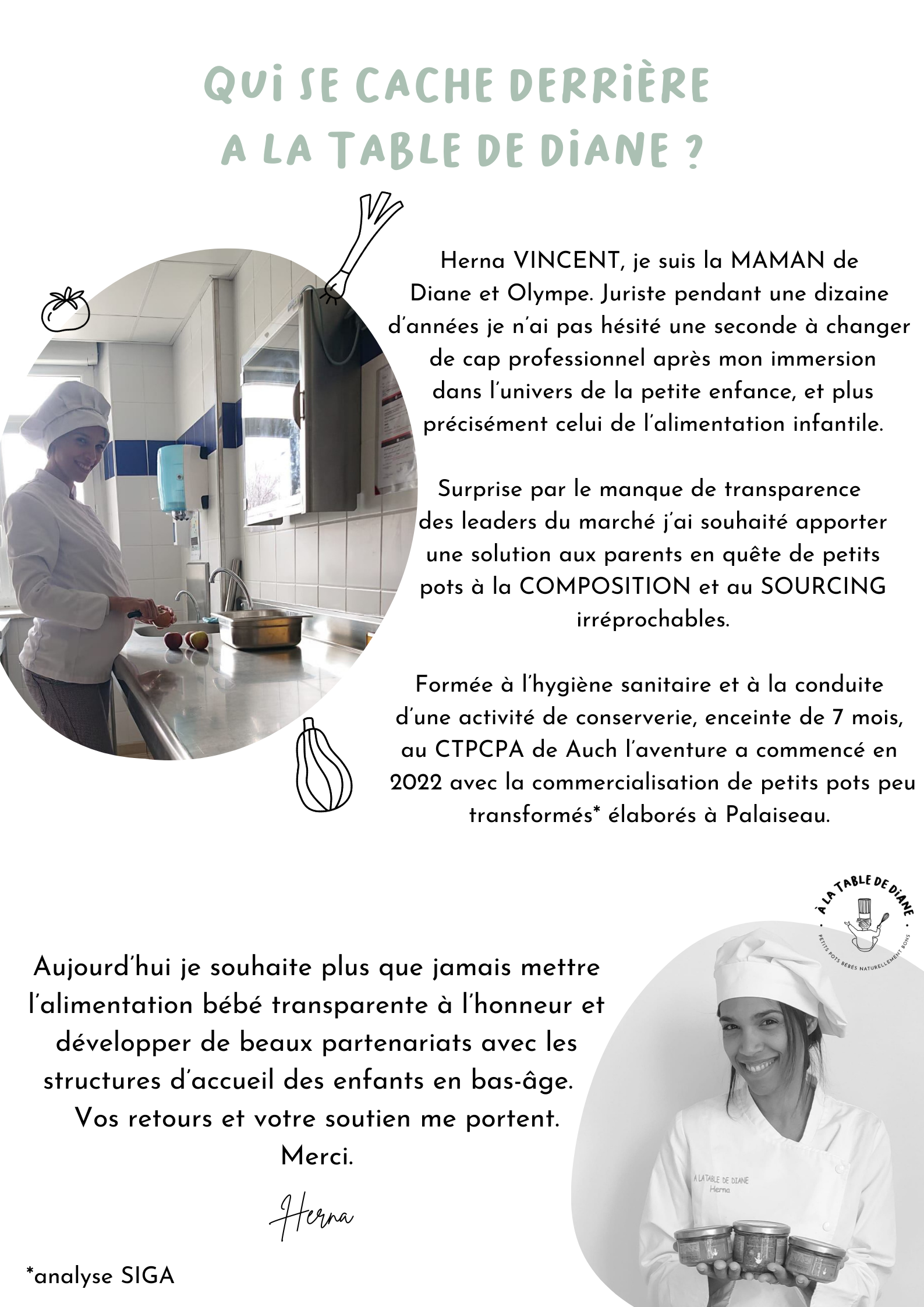 A la table de Diane voit les choses en grand