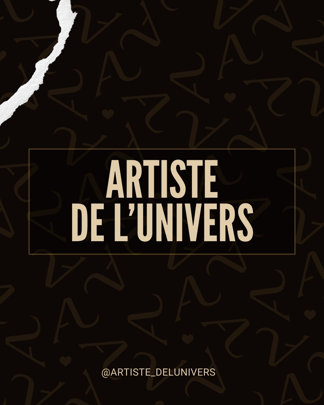 Artiste de l'Univers