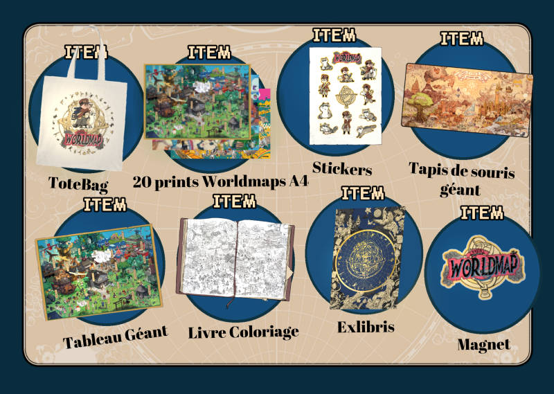 Nayth Worldmaps - Ulule