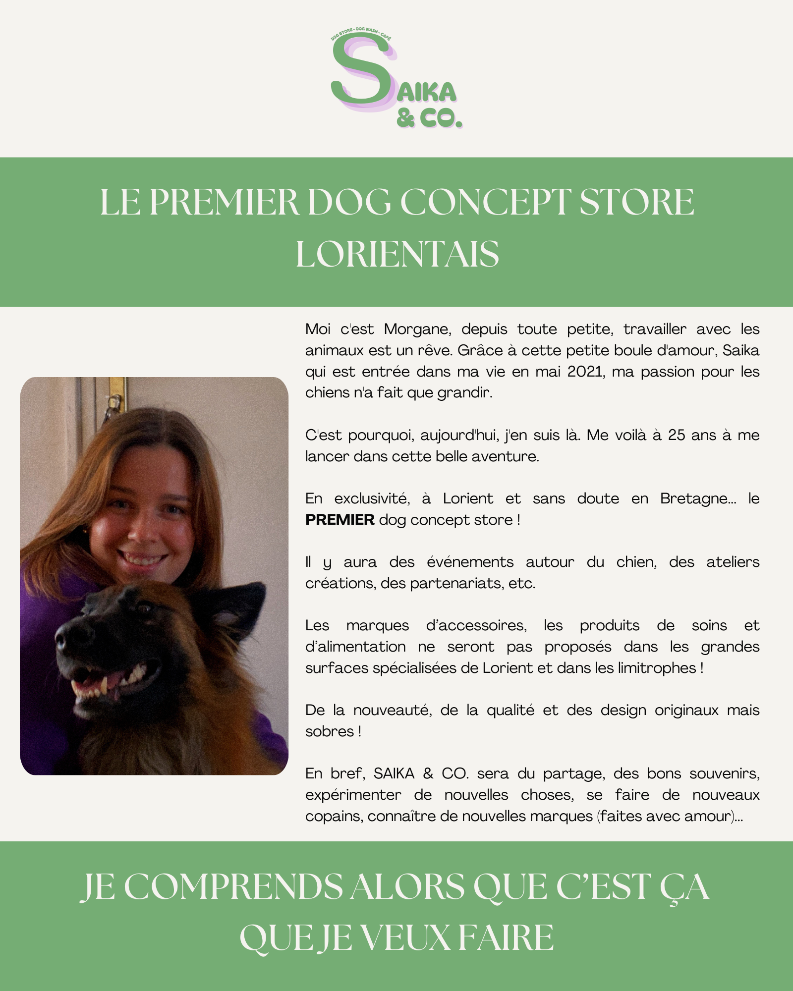 Saika & co. le premier dog concept store à Lorient