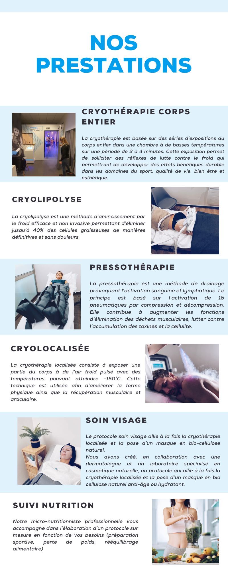 CRYOTERA LE MANS - Pôle de Cryothérapie