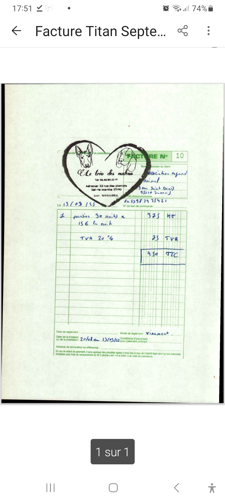 Aidez-nous à offrir une seconde chance à Titan