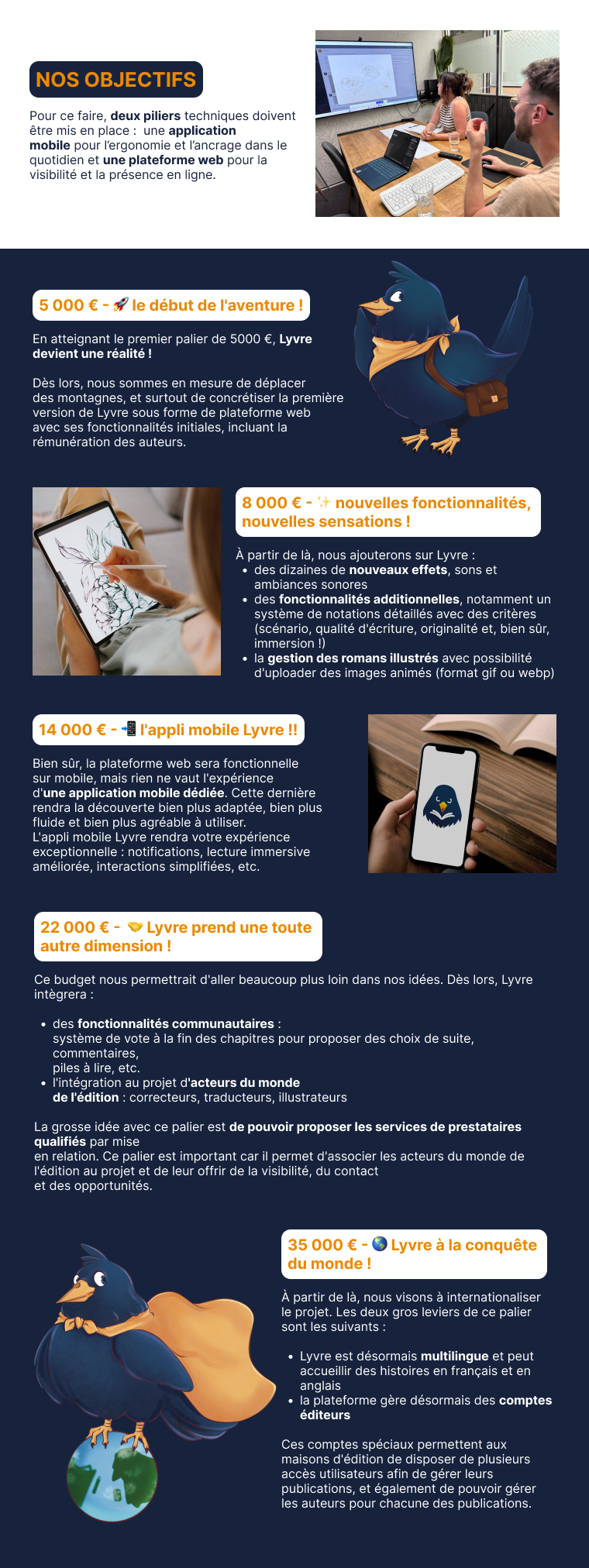 Lyvre : LA plateforme de lecture immersive