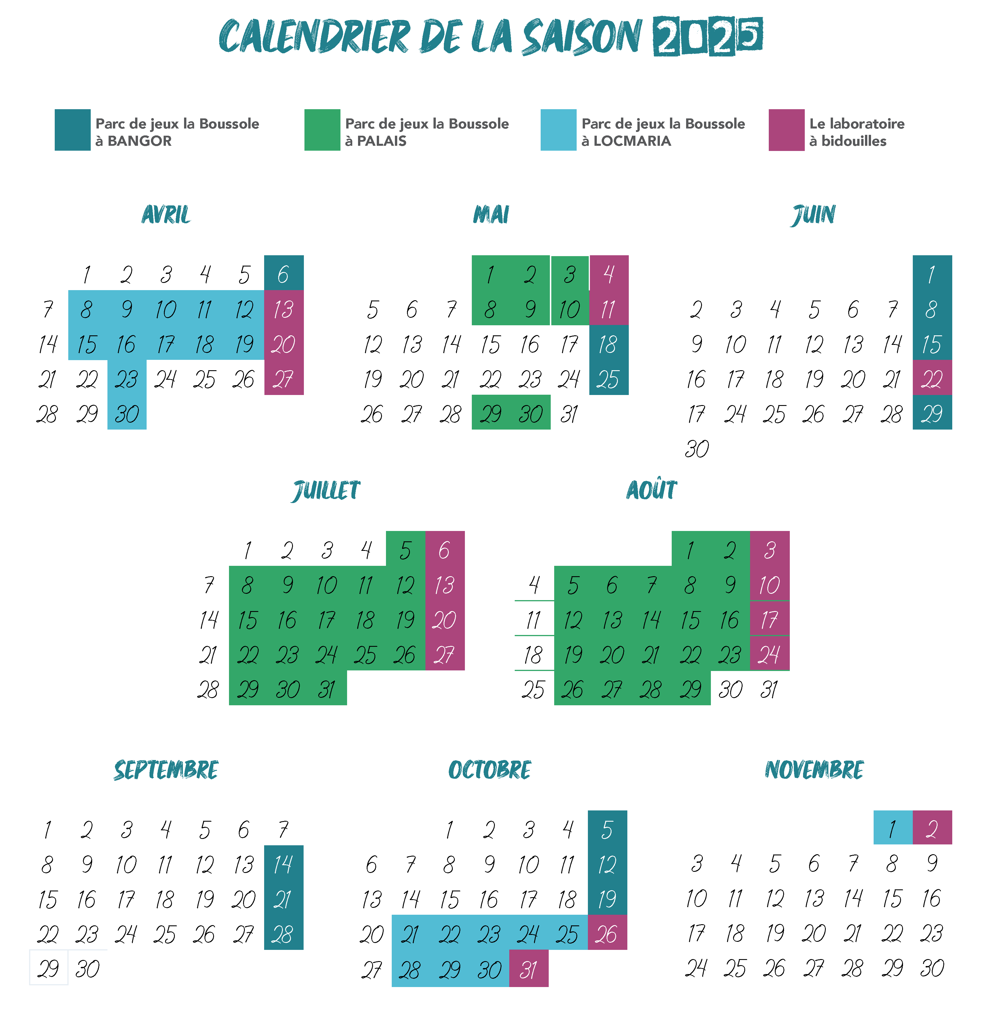 Rejoignez la Boussole pour une nouvelle saison