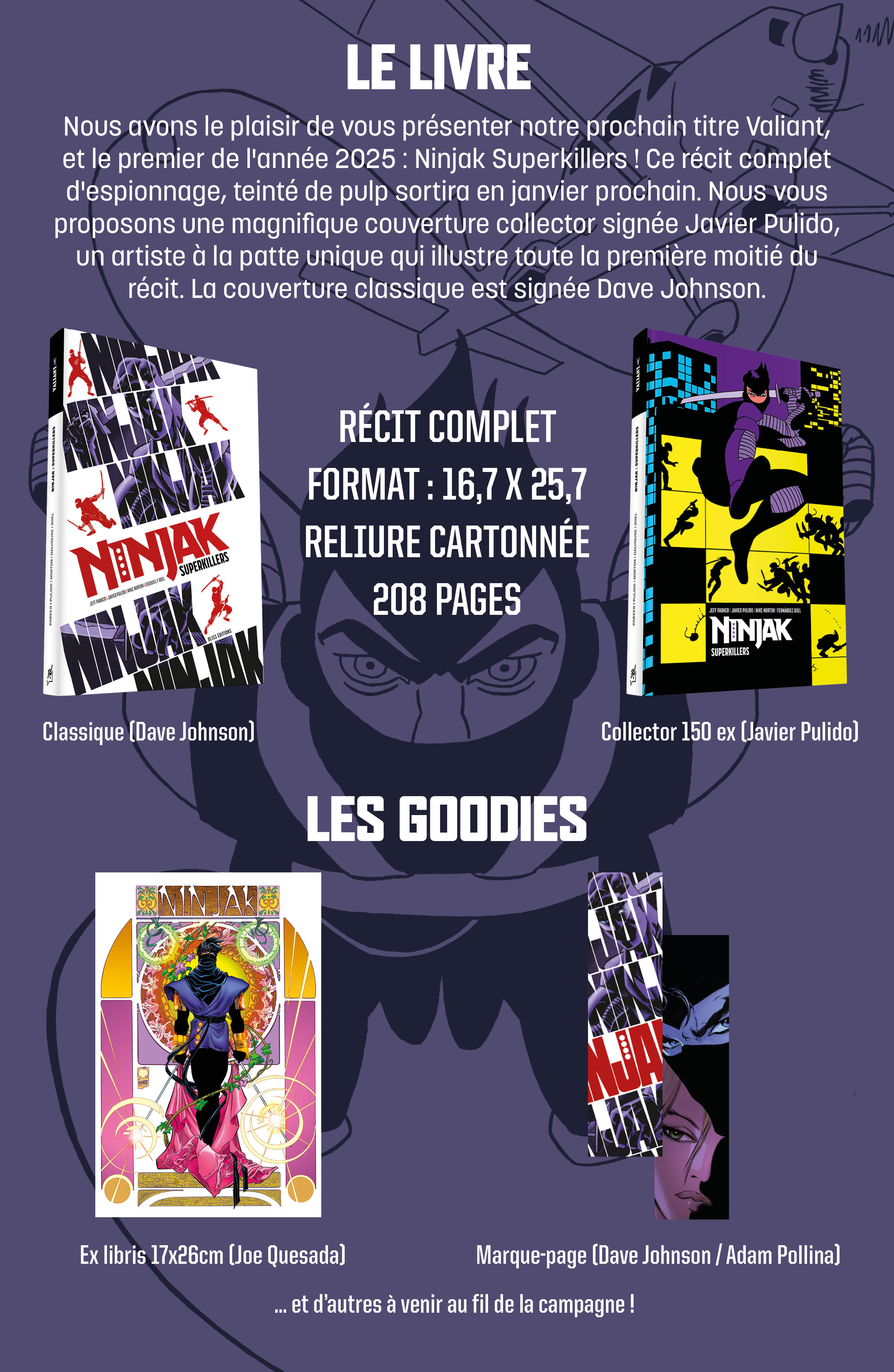 Ninjak Superkillers - Ulule