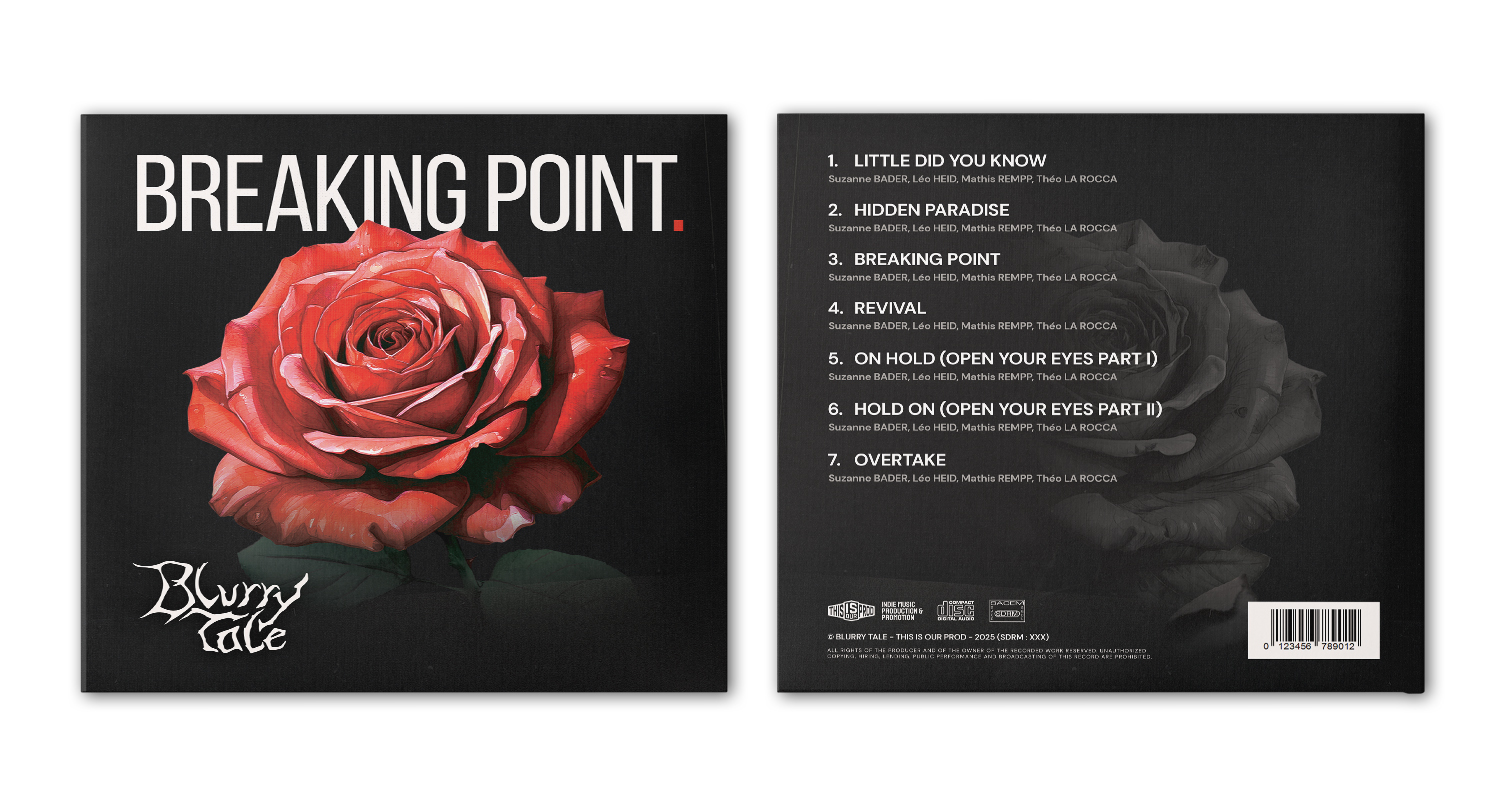 Soutiens le premier album de Blurry Tale : Breaking Point - Ulule