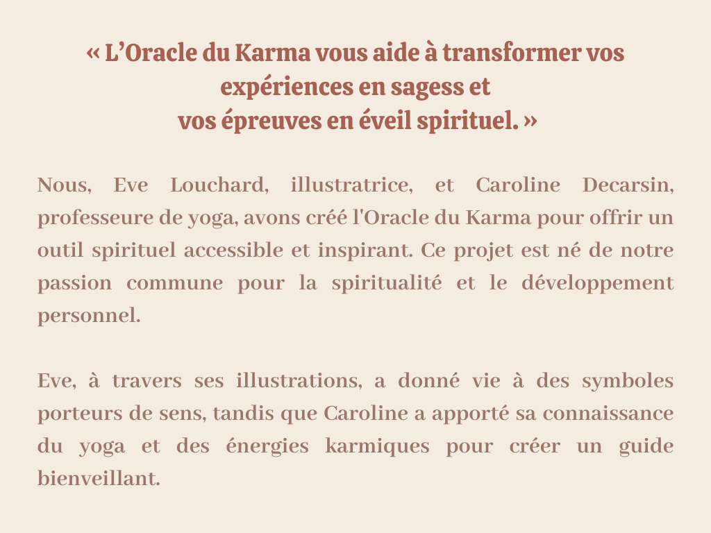 ORACLE DU KARMA