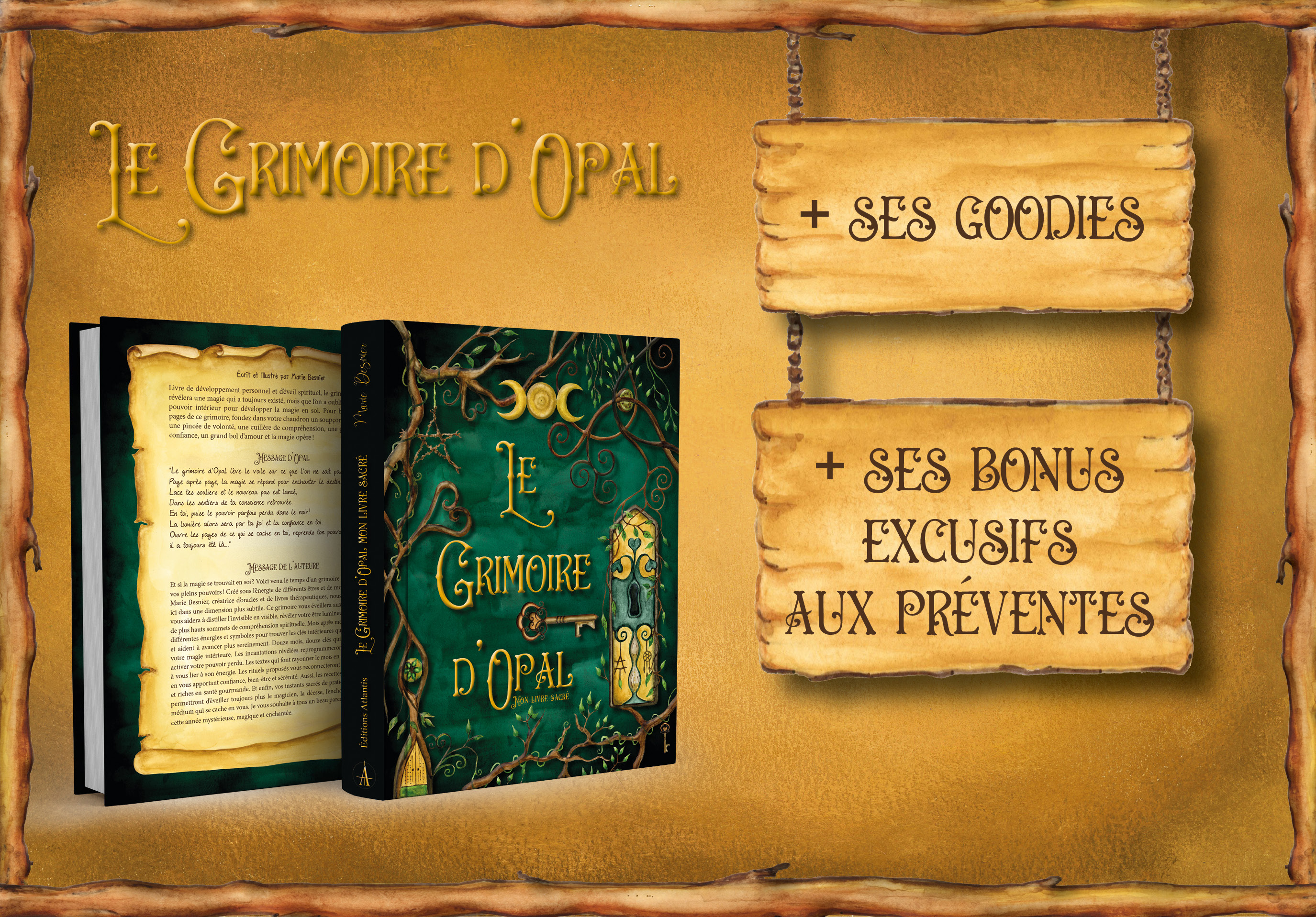 Le Grimoire d'Opal, mon livre sacré - Ulule