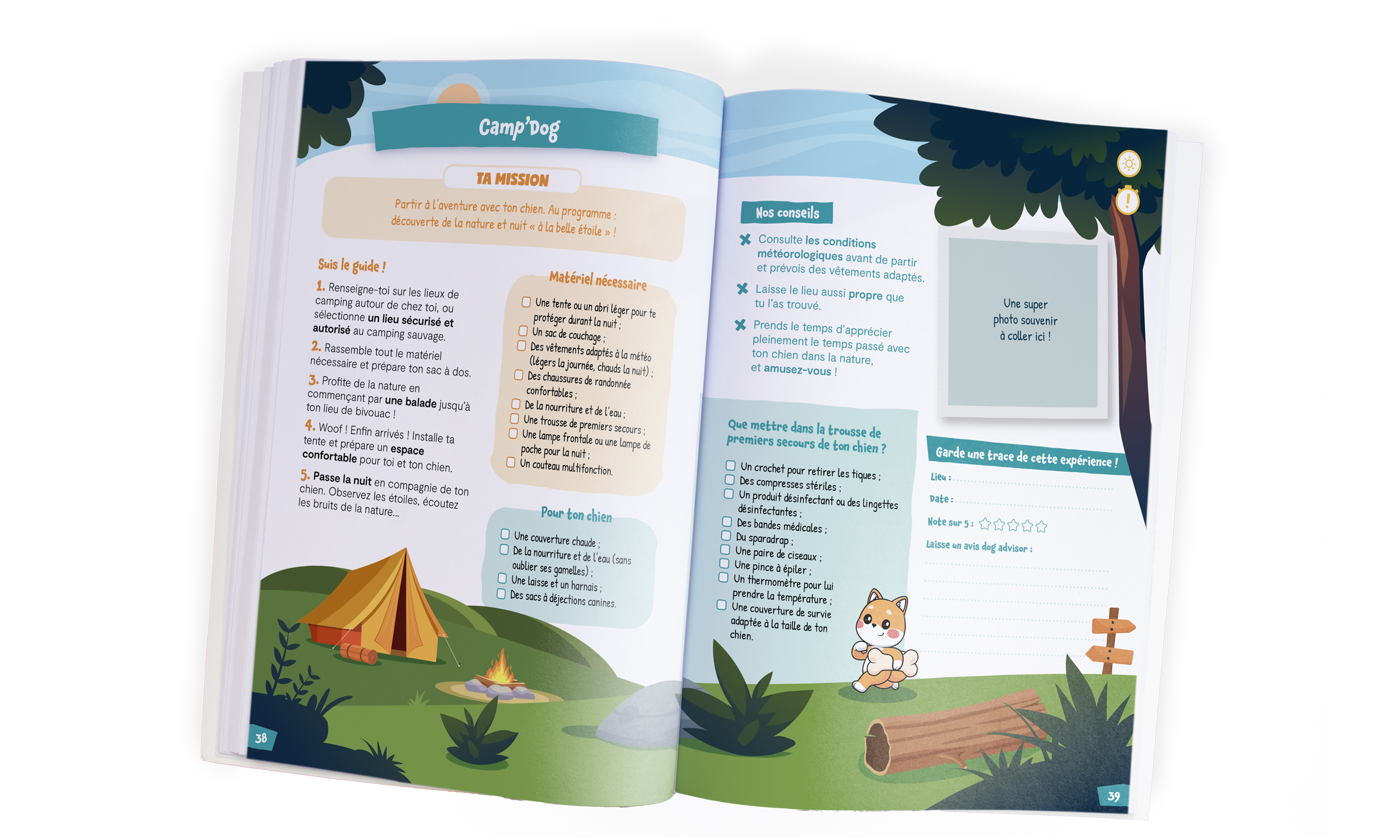 Livre de 52 défis pour t’éclater avec ton chien ! - Ulule