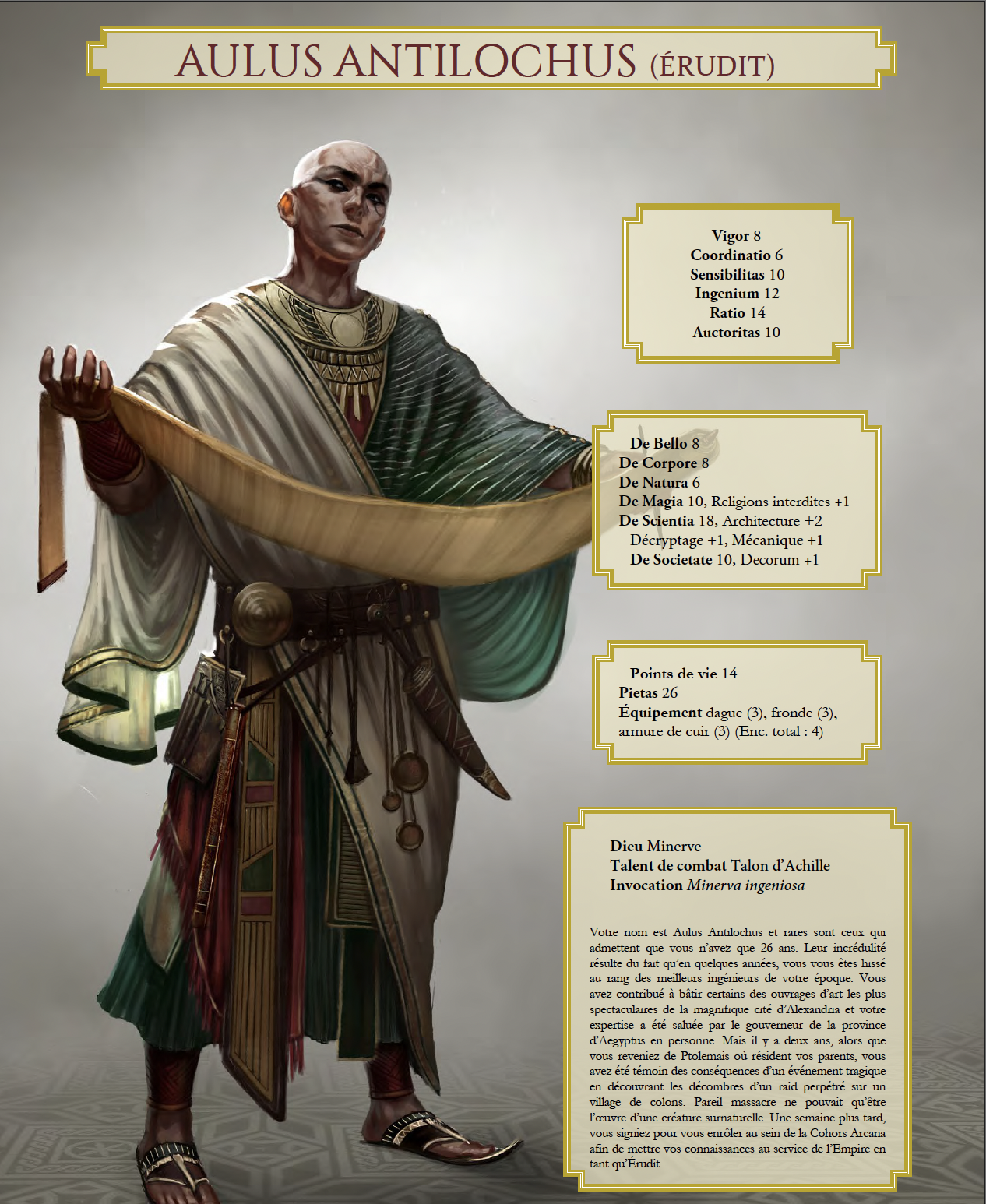 🏛️ Lex Arcana - L'Empire romain n'est jamais tombé ! - Ulule