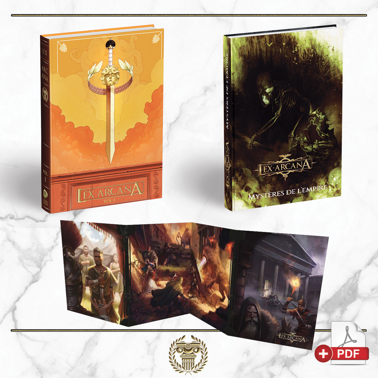 🏛️ Lex Arcana - L'Empire romain n'est jamais tombé ! - Ulule